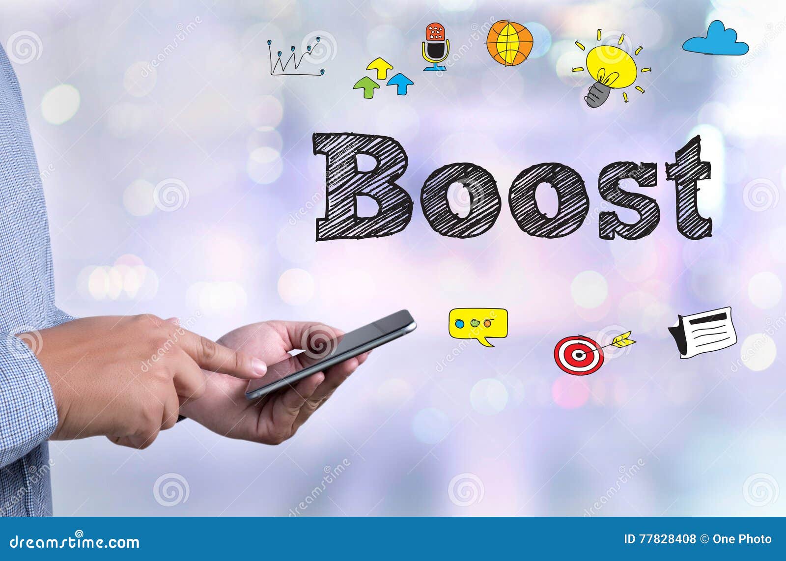 Boost stock photo. Image of opportunity, internet, boost - 77828408