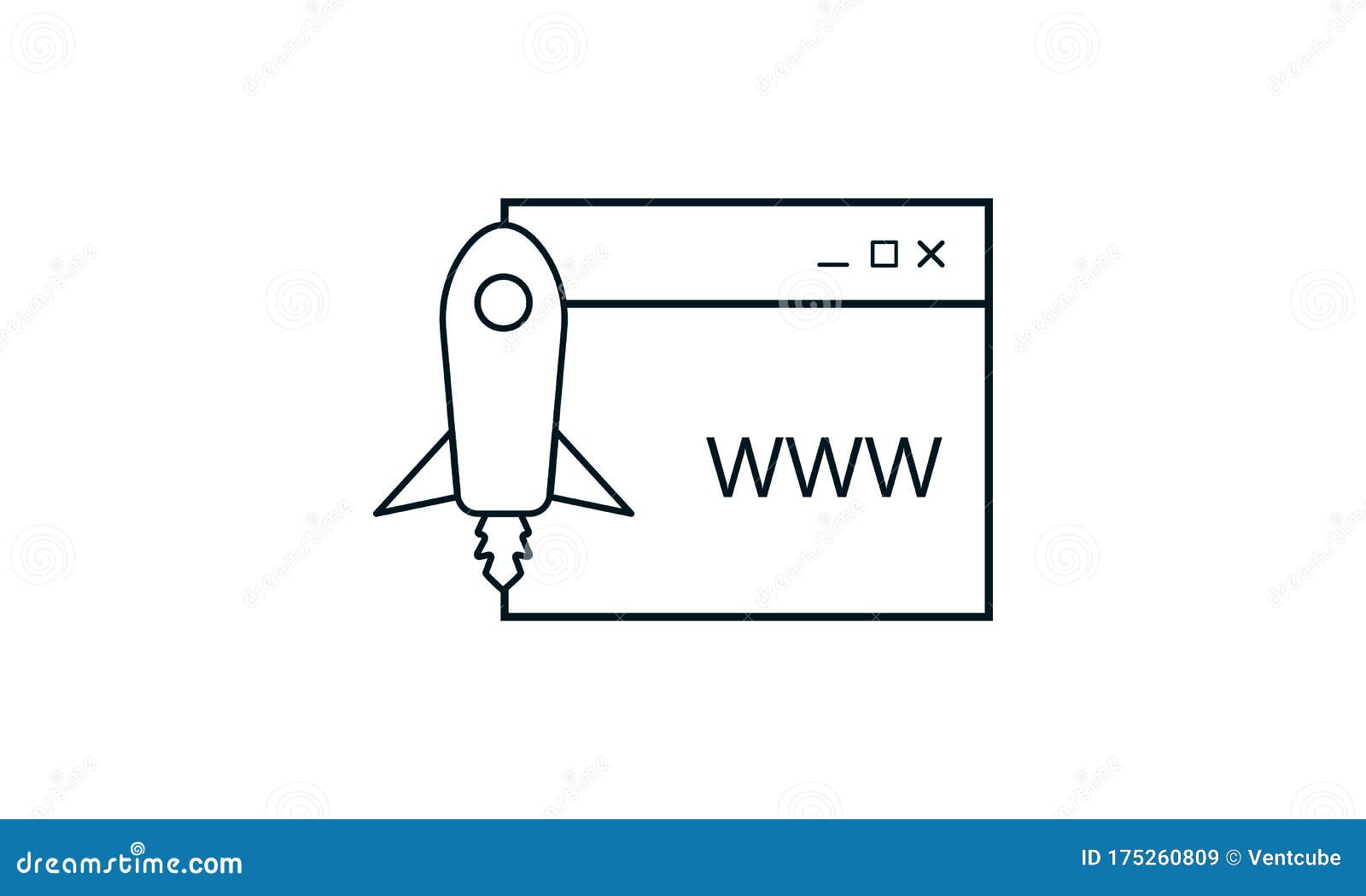 Boost Traffic Icon Vector Illustration. Stock Illustration ...