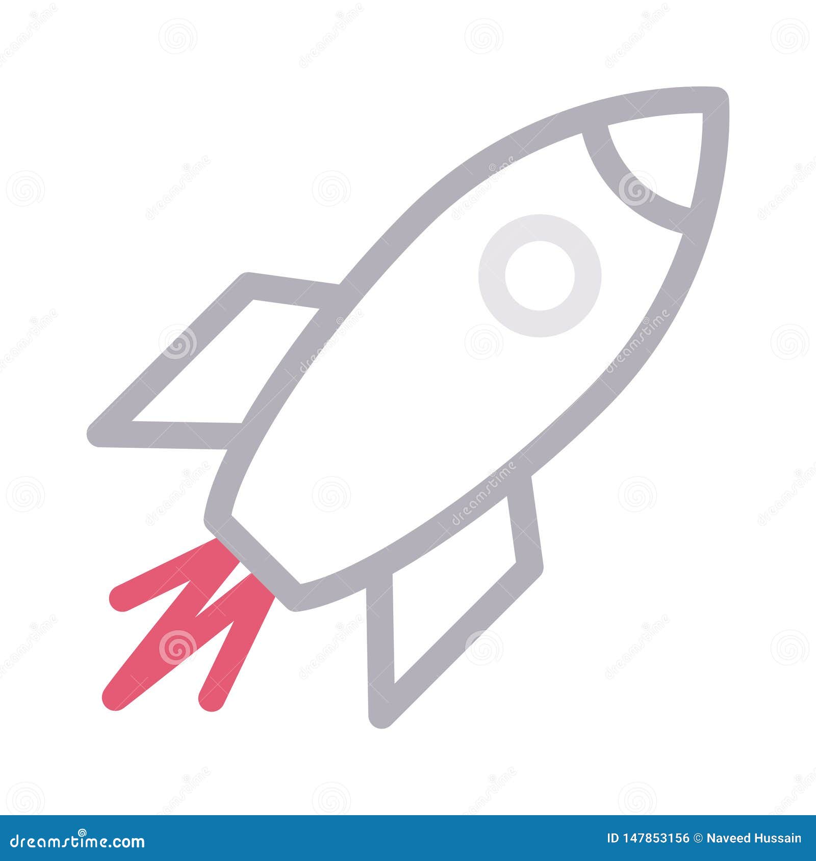 Boost Thin Color Line Vector Icon Stock Vector - Illustration of emblem ...