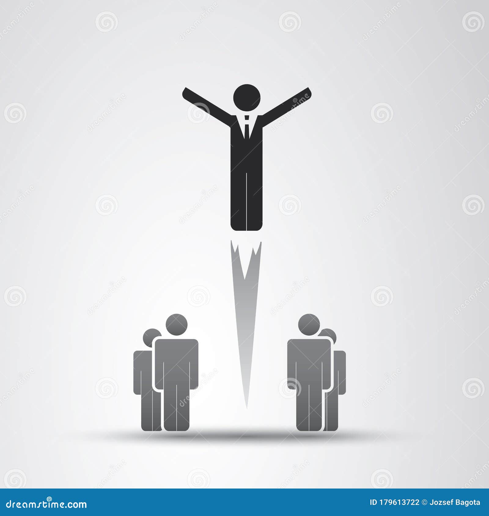 Boost Your Career - Business Icon Design Stock Vector - Illustration of ...