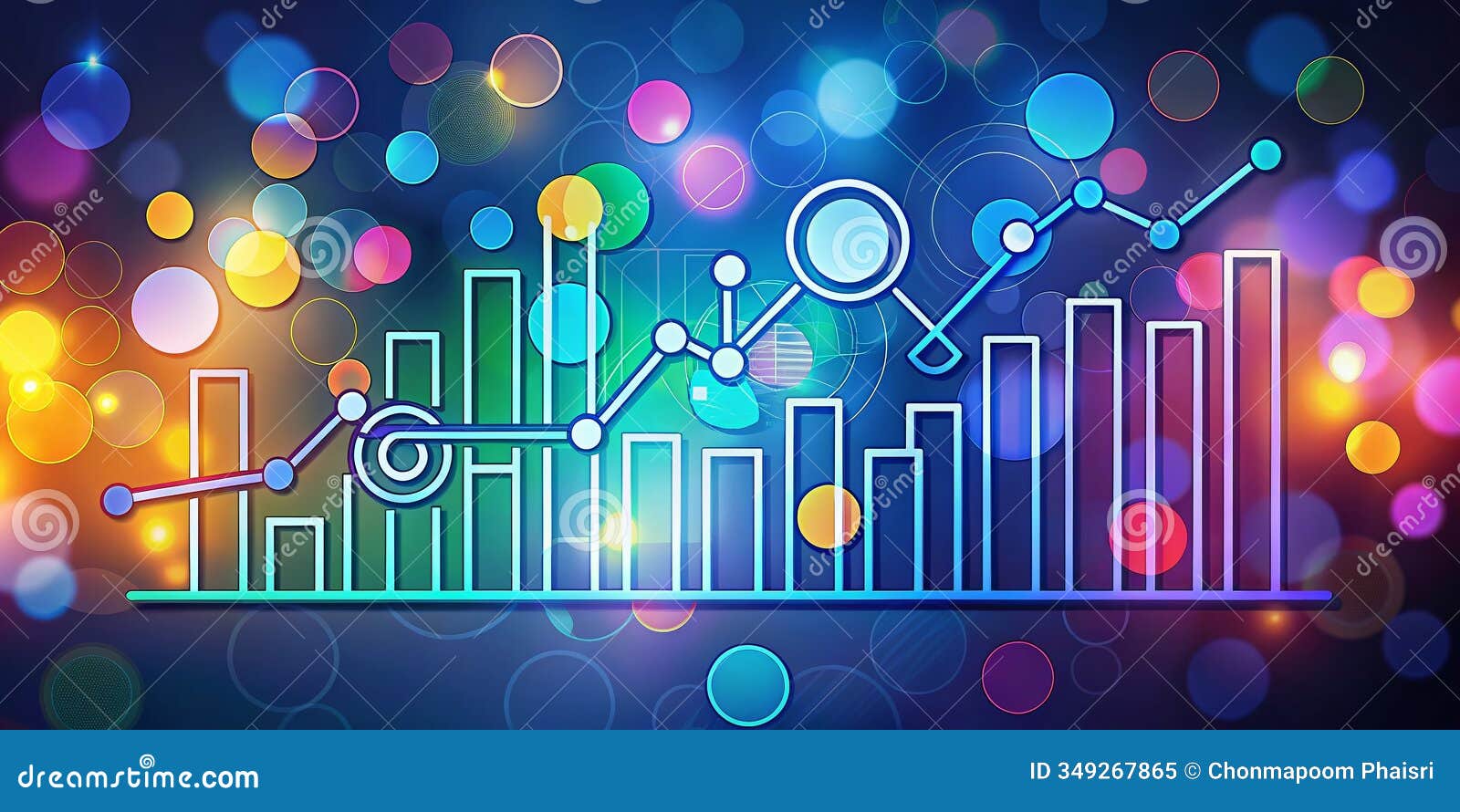 Stages Of Successful Company Merger Blue Brochure Template Stock ...