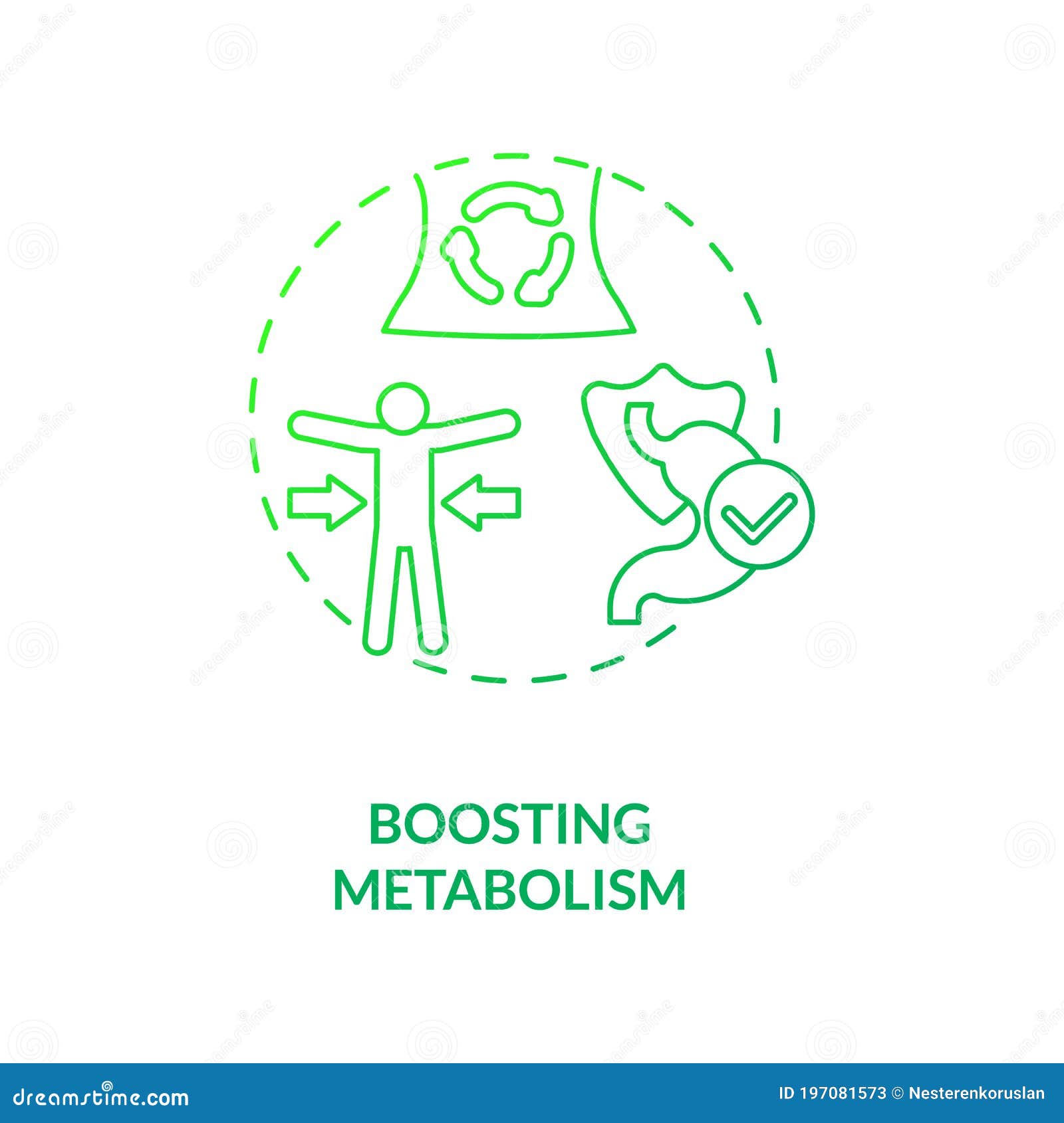 Metabolism Concept Vector Illustration Diagram, Biochemical Body Cycle ... Metabolism Concept Vector Illustration Diagram, Biochemical Body Cycle ...
