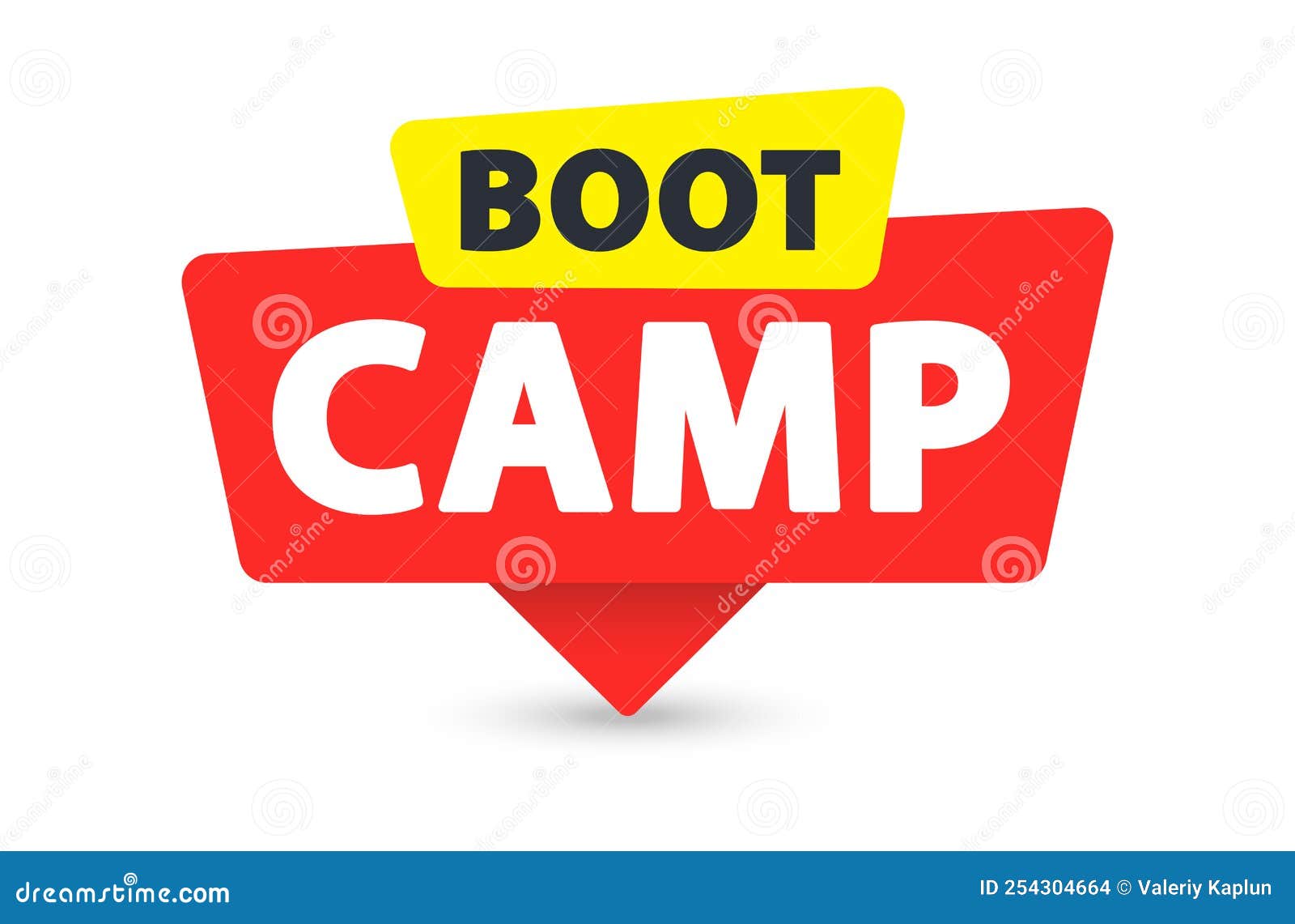 Boot Camp - Banner, Speech Bubble, Label, Sticker, Ribbon Template ...