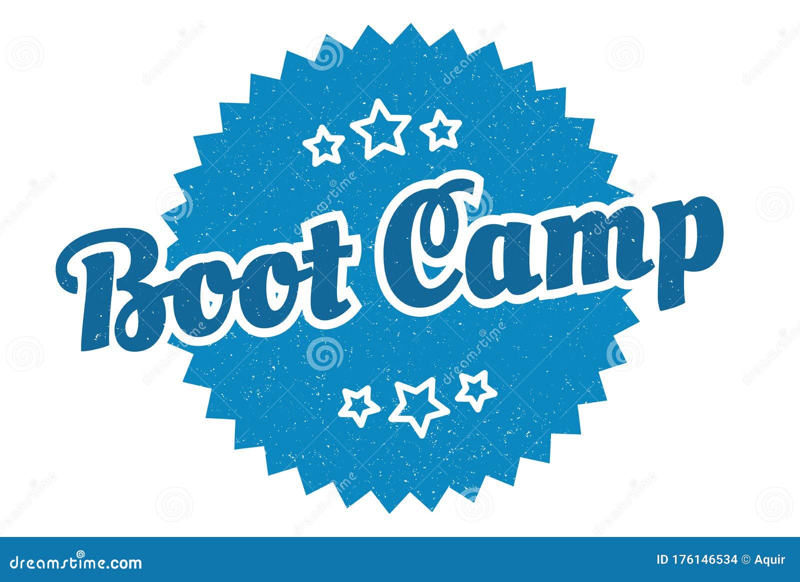 Boot Camp Sign. Boot Camp Vintage Retro Label Stock Vector ...