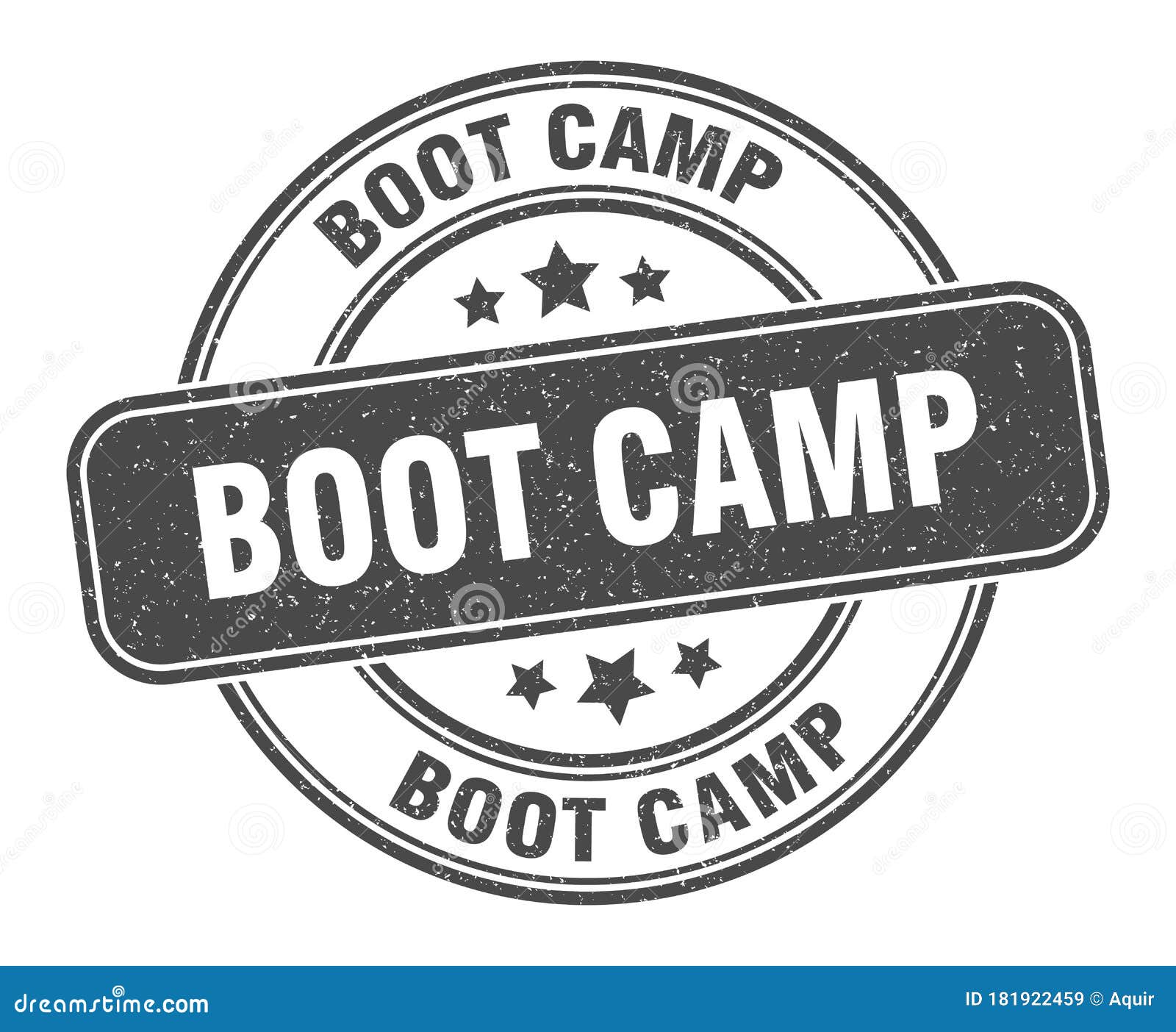 Boot Camp Stamp. Boot Camp Round Grunge Sign Stock Vector ...