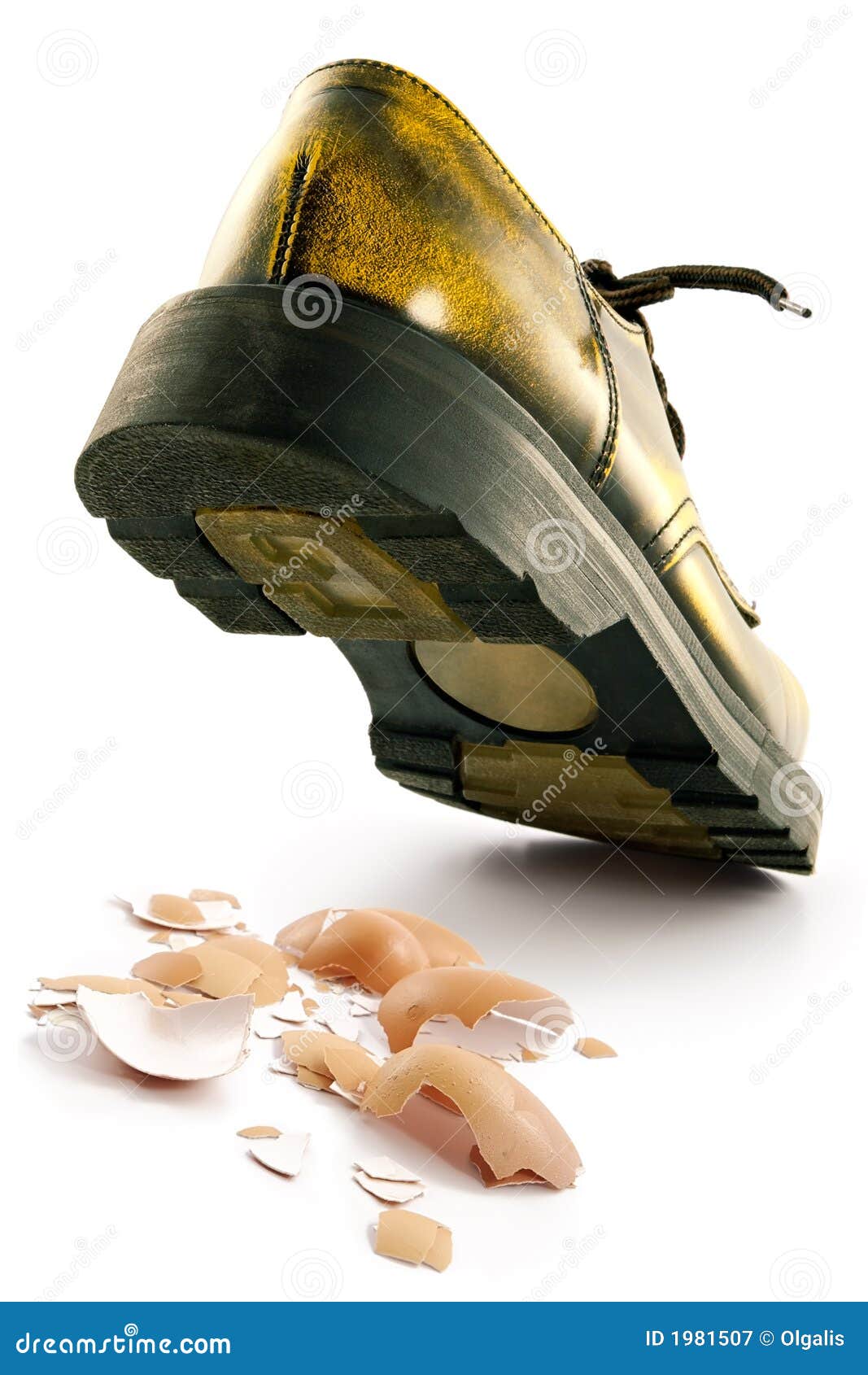 Boot crushing an egg stock image. Image of metaphor, isolation - 1981507
