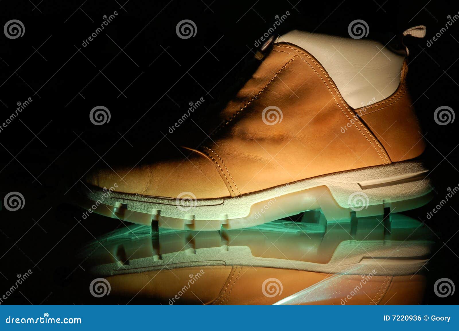 Boot on display stock photo. Image of boot, heel, reflection - 7220936
