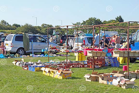 Boot Fair editorial photo. Image of street, stall, playing - 26194346