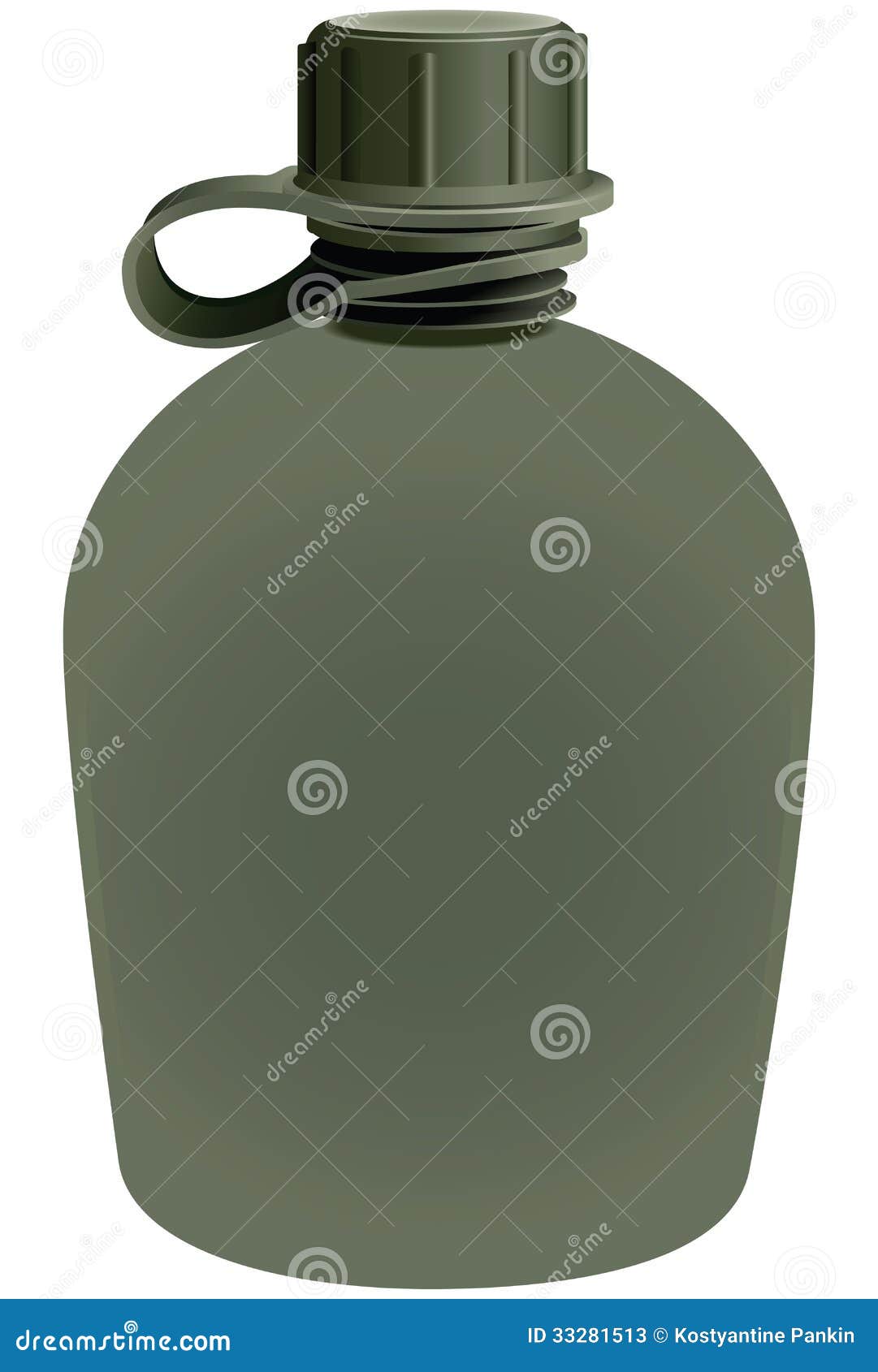 Boot Flask for water stock vector. Illustration of empty - 33281513