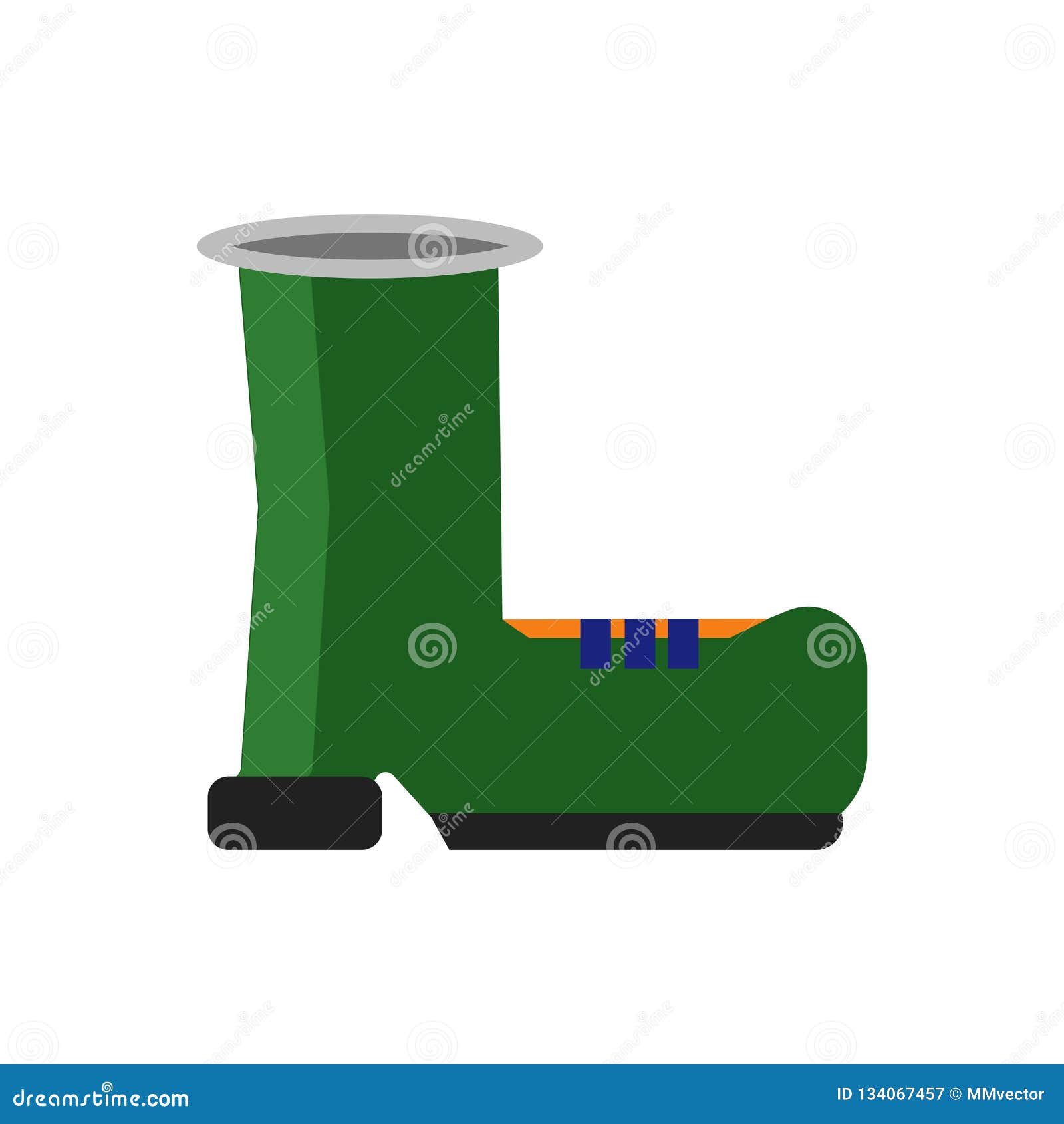 Boot Icon Vector Sign and Symbol Isolated on White Background, Boot ...