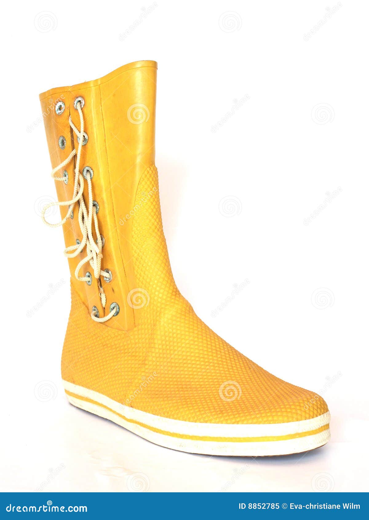 Boot for marine life stock image. Image of lace, boot - 8852785