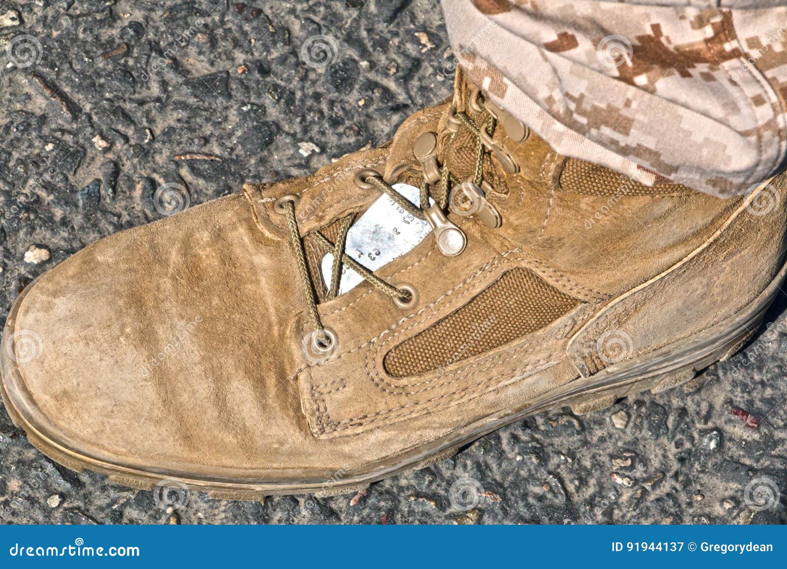 Boot of a Person in the Military Stock Image - Image of boot, pants ...