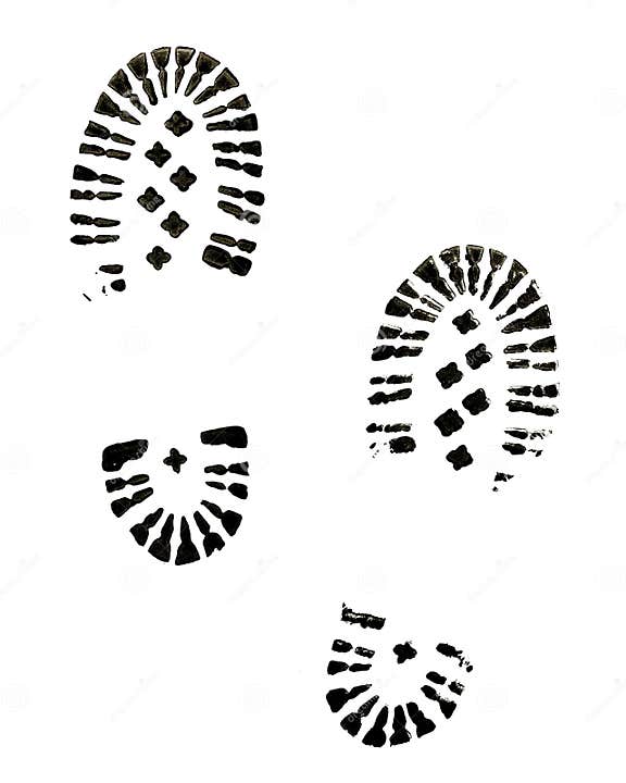 Boot Prints stock photo. Image of footprint, sports, shoe - 34640288
