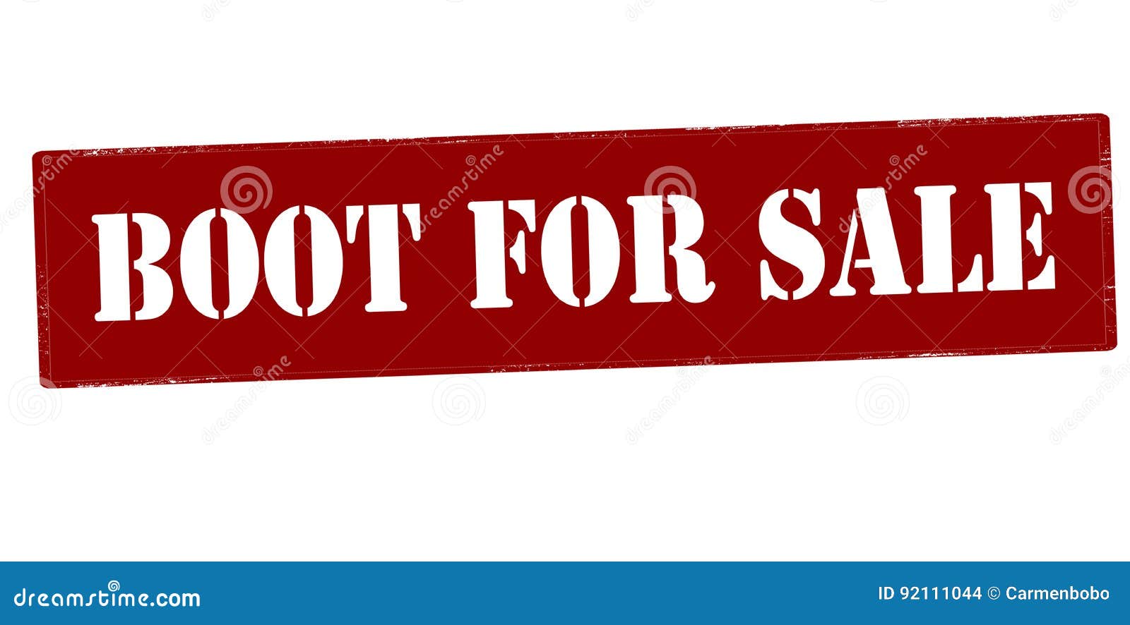 Boot for sale stock illustration. Illustration of sake - 92111044