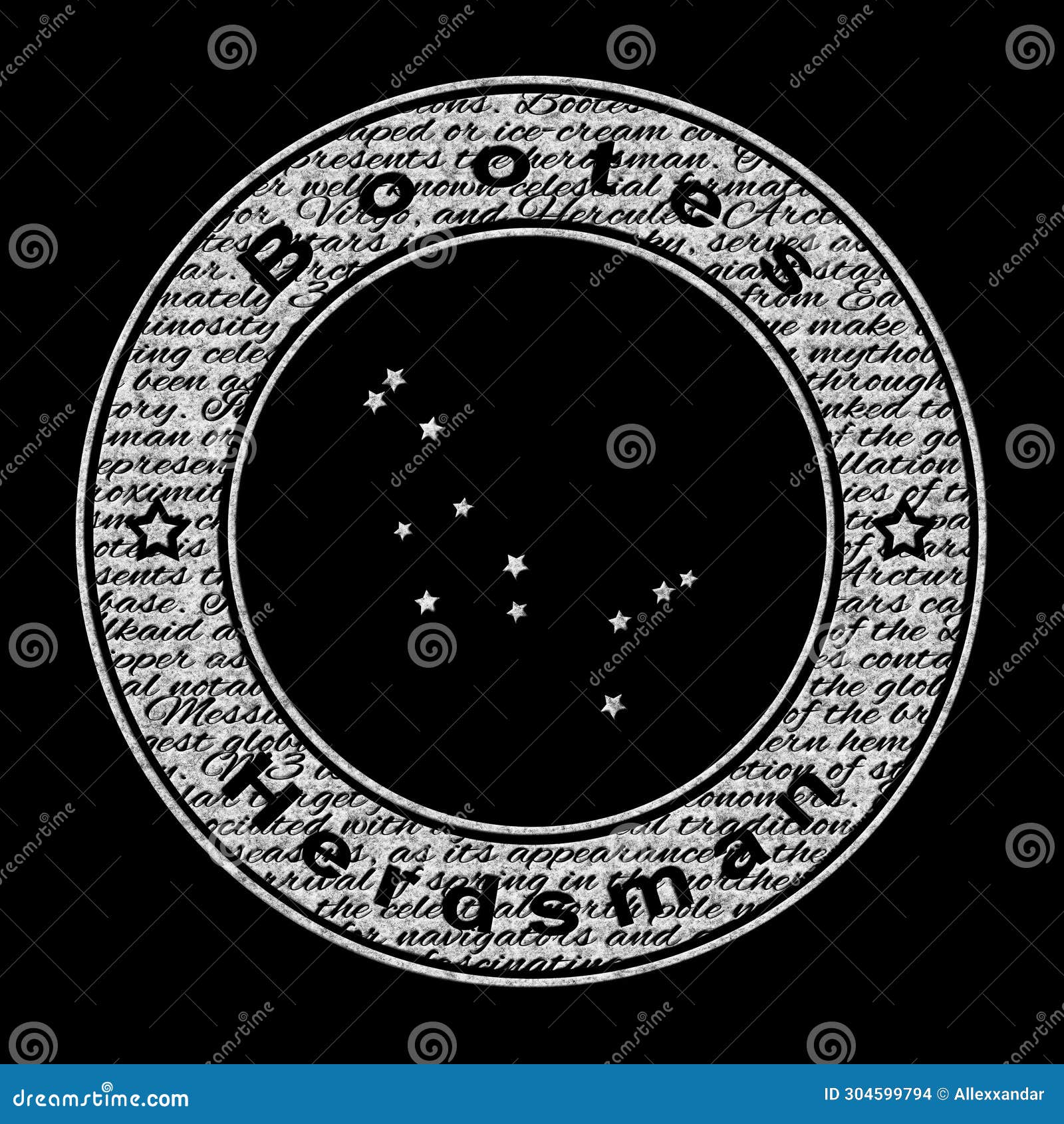 Bootes Star Constellation, Herdsman Constellation Royalty-Free Stock ...