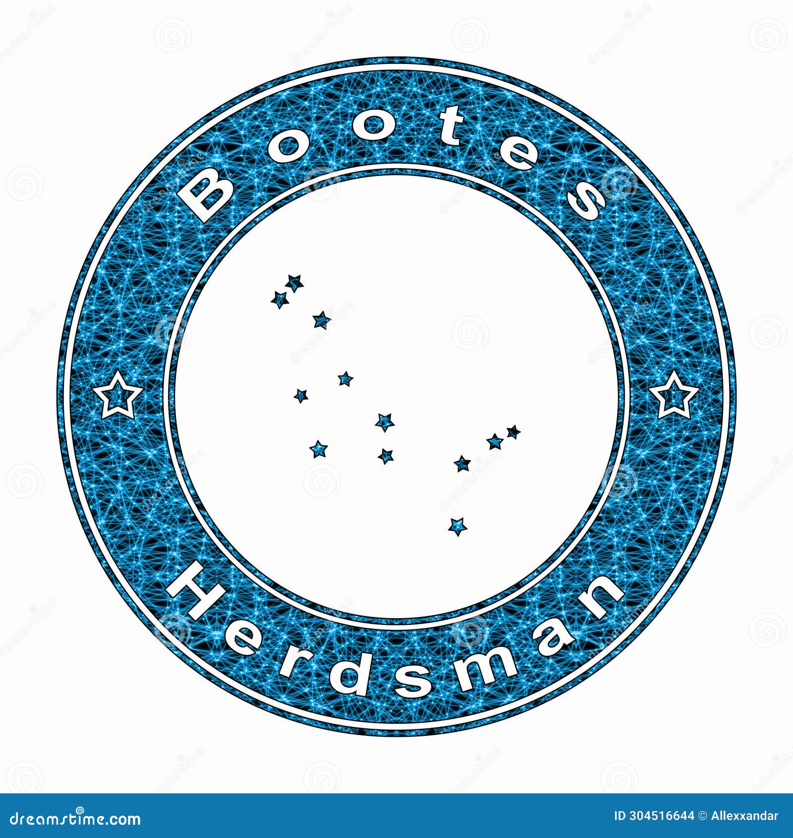 Bootes Star Constellation, Herdsman Constellation Stock Photo - Image ...
