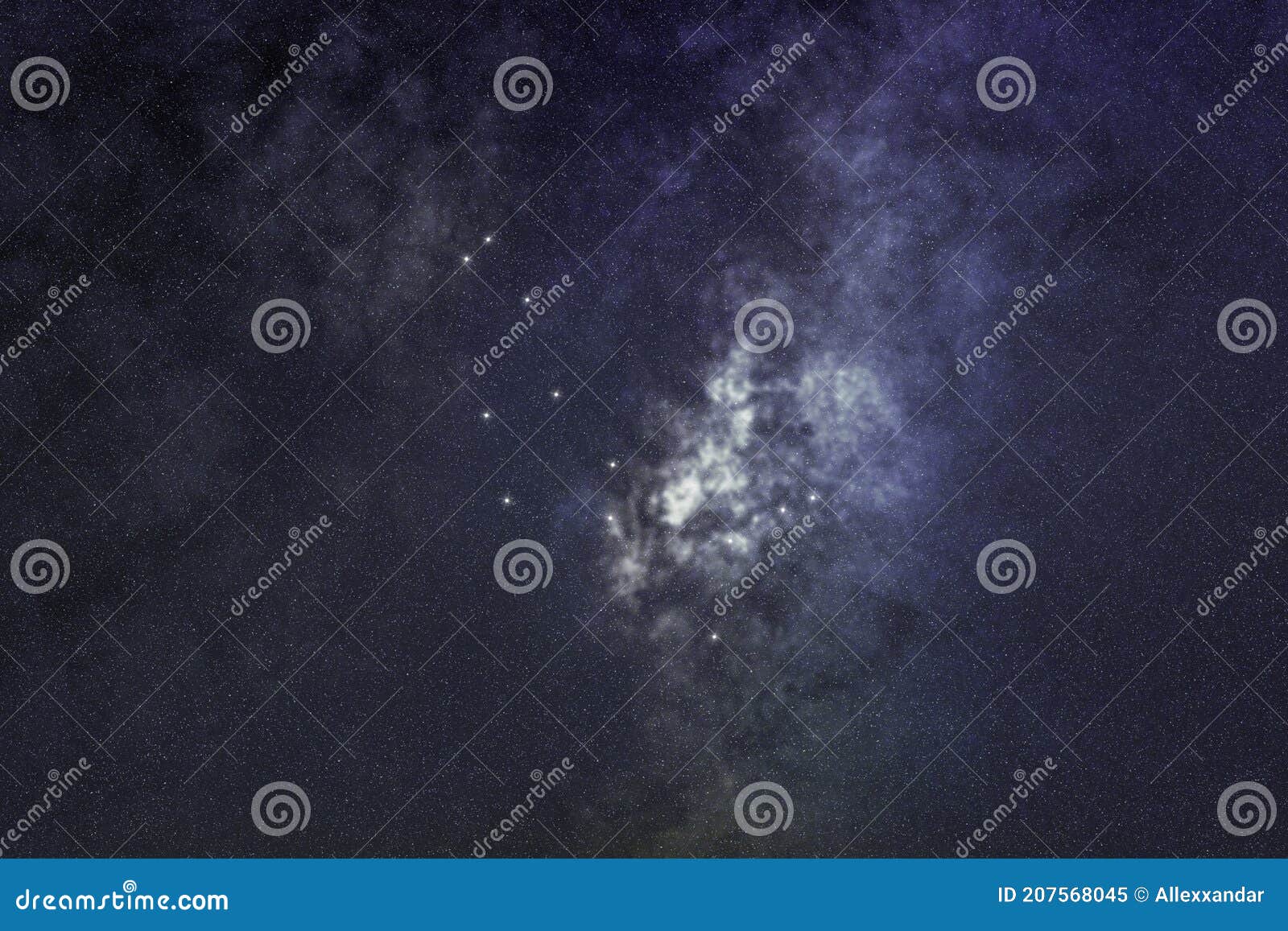 Bootes Star Constellation, Night Sky, Cluster of Stars, Deep Space ...