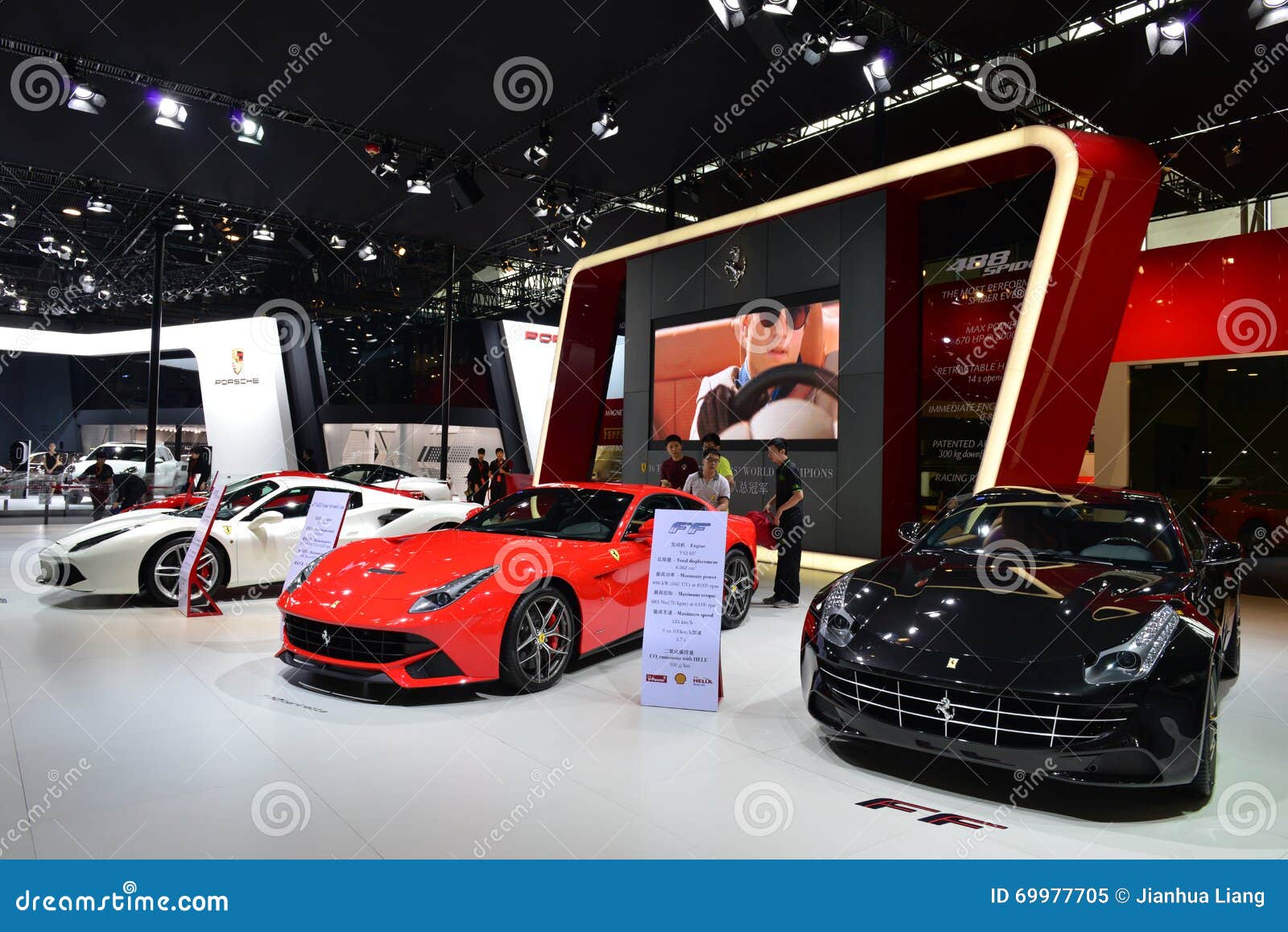 Booth Ferrari Supercars Stock Photos - Free & Royalty-Free Stock Photos ...