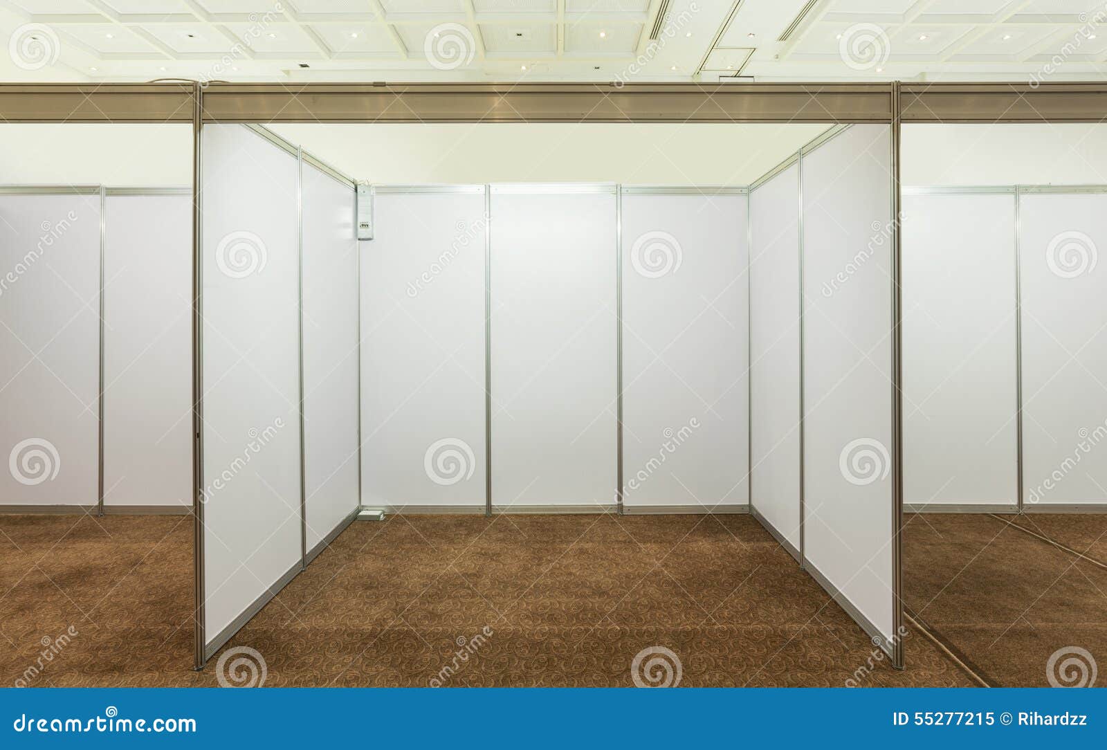 Booth with lighting stock image. Image of chair, show - 55277215