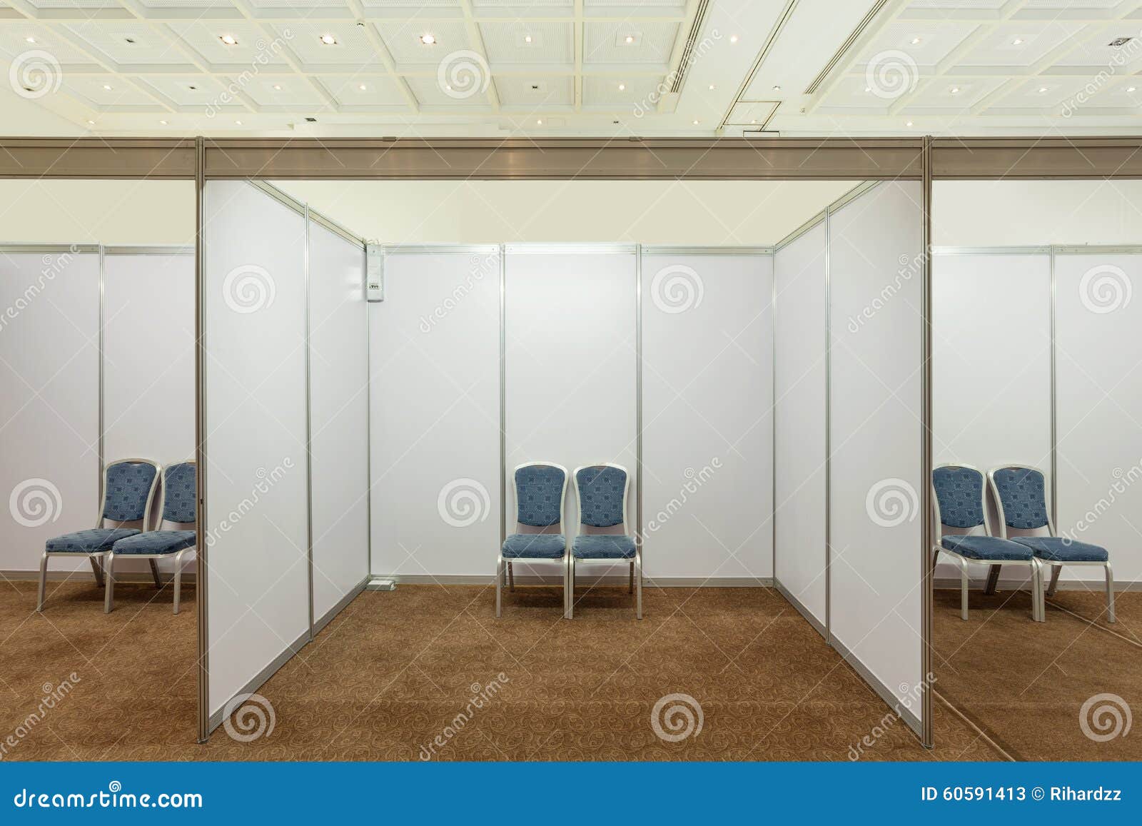 Booth with lighting stock image. Image of kiosk, convention - 60591413