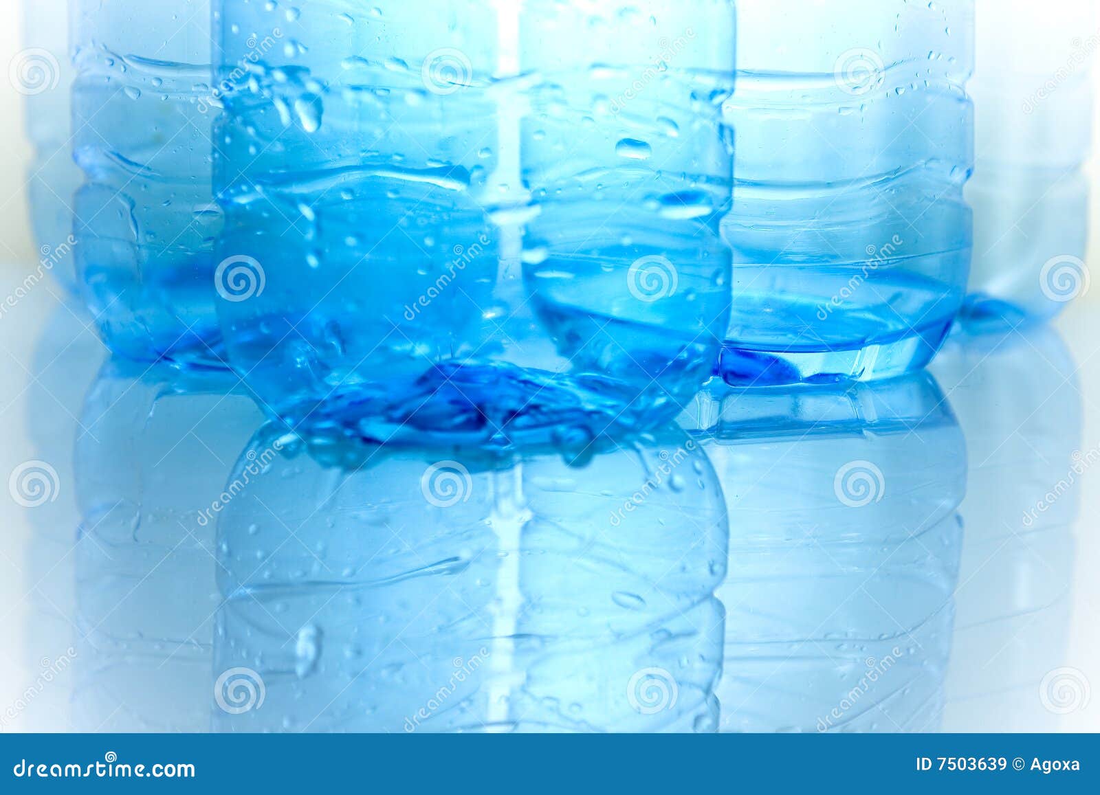 Bootle with water stock image. Image of glass, material - 7503639
