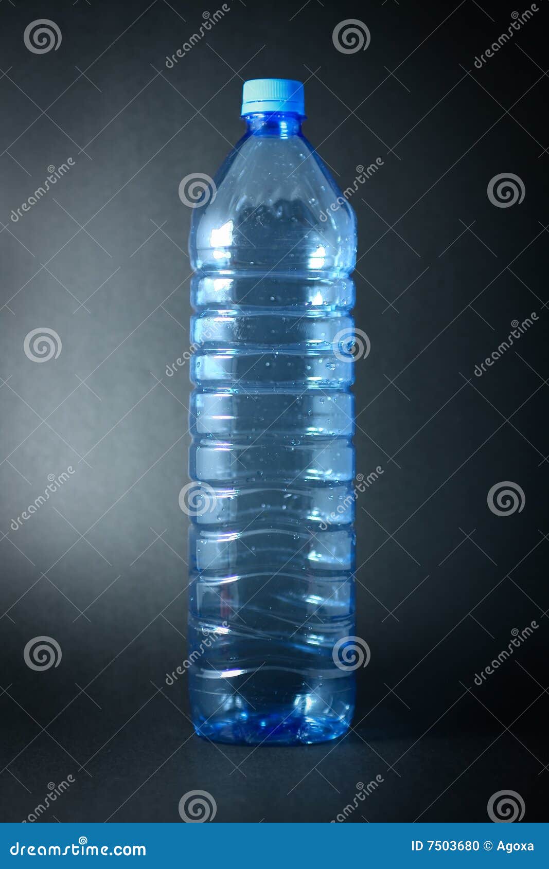 Bootle with water stock photo. Image of shadow, material - 7503680