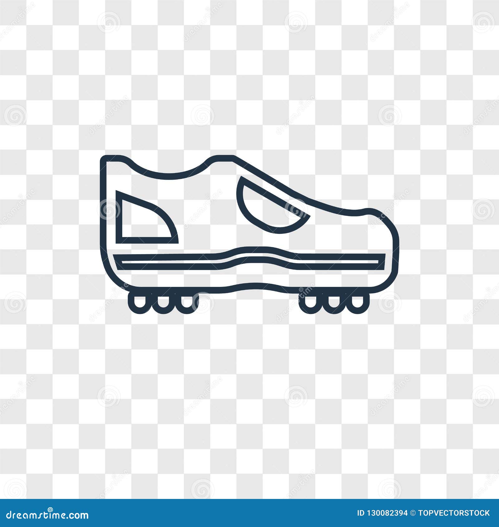 Boots Concept Vector Linear Icon Isolated on Transparent Background ...