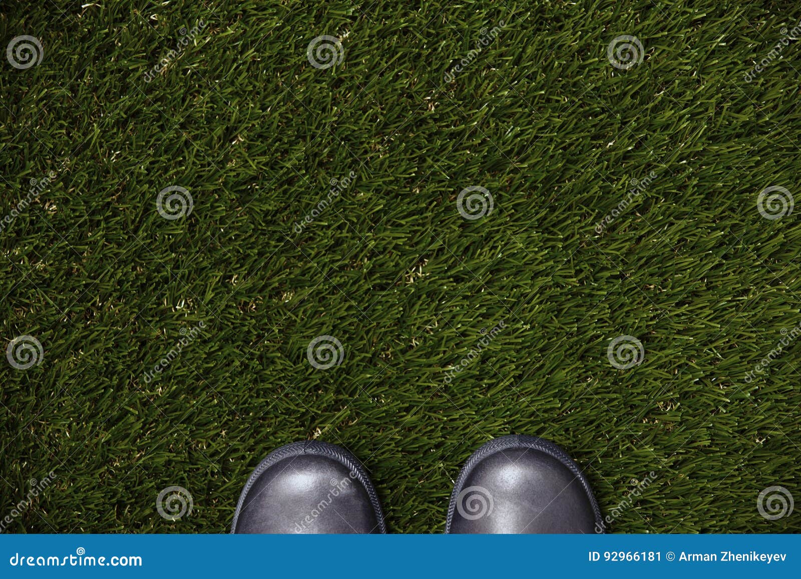 Boots on a grass stock image. Image of outdoors, footwear - 92966181
