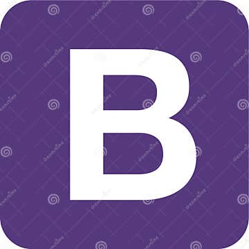 Bootstrap logo editorial stock photo. Illustration of optionally ...