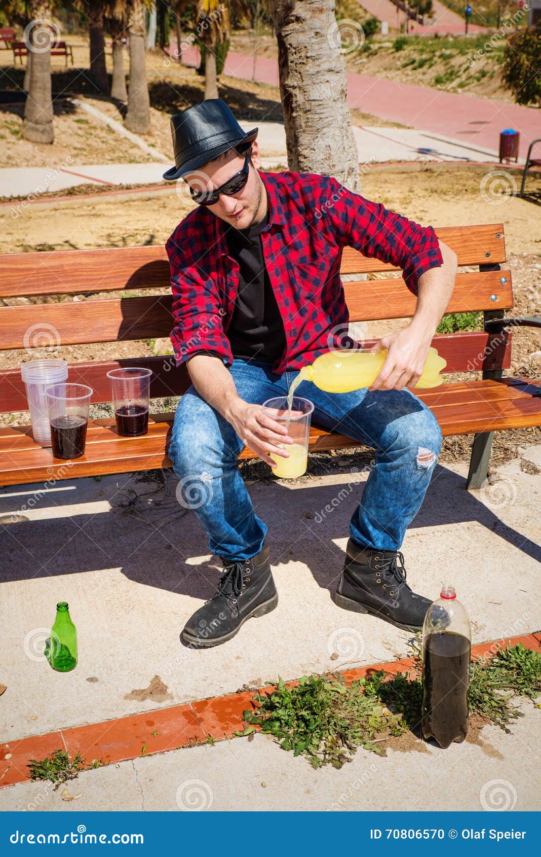 Boozing stock photo. Image of park, drunkard, drinking - 70806570