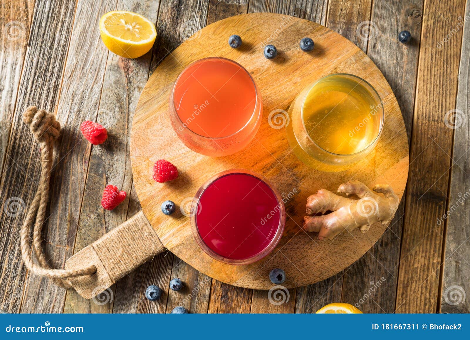 Boozy Alcoholic Hard Kombucha Cider Stock Image - Image of fruit ...