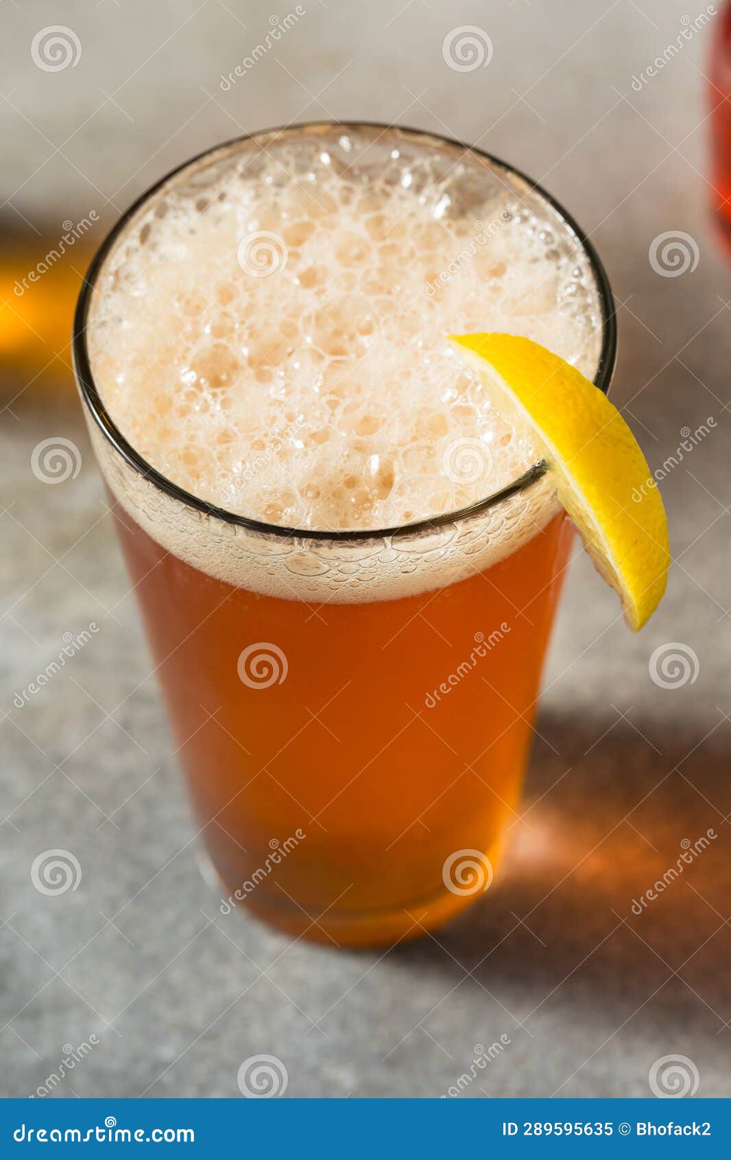 Boozy Cold Spaghett Beer Cocktail Stock Image - Image of cold ...