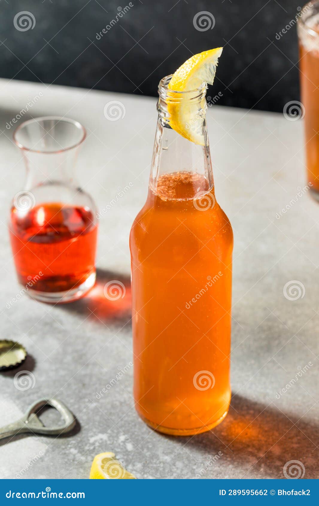 Boozy Cold Spaghett Beer Cocktail Stock Photo - Image of liquid, night ...