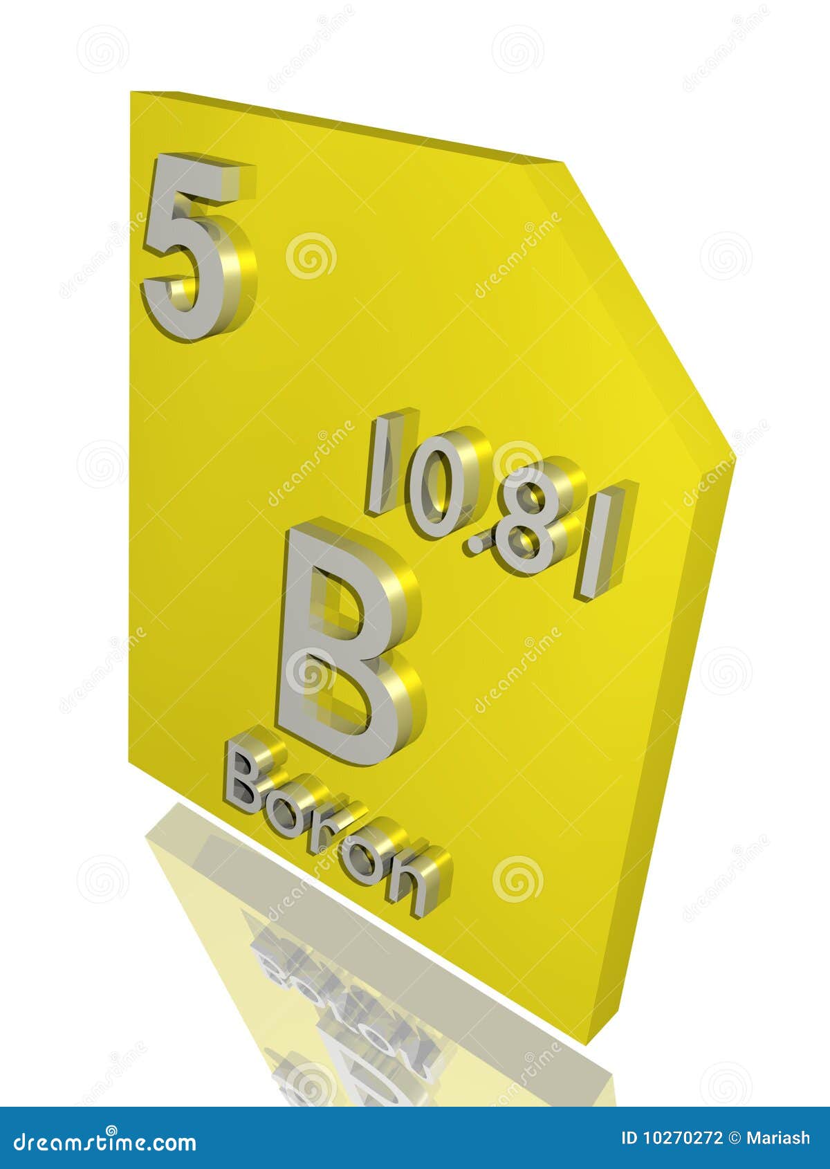 Bor stock abbildung. Illustration von wissenschaft, schule - 10270272