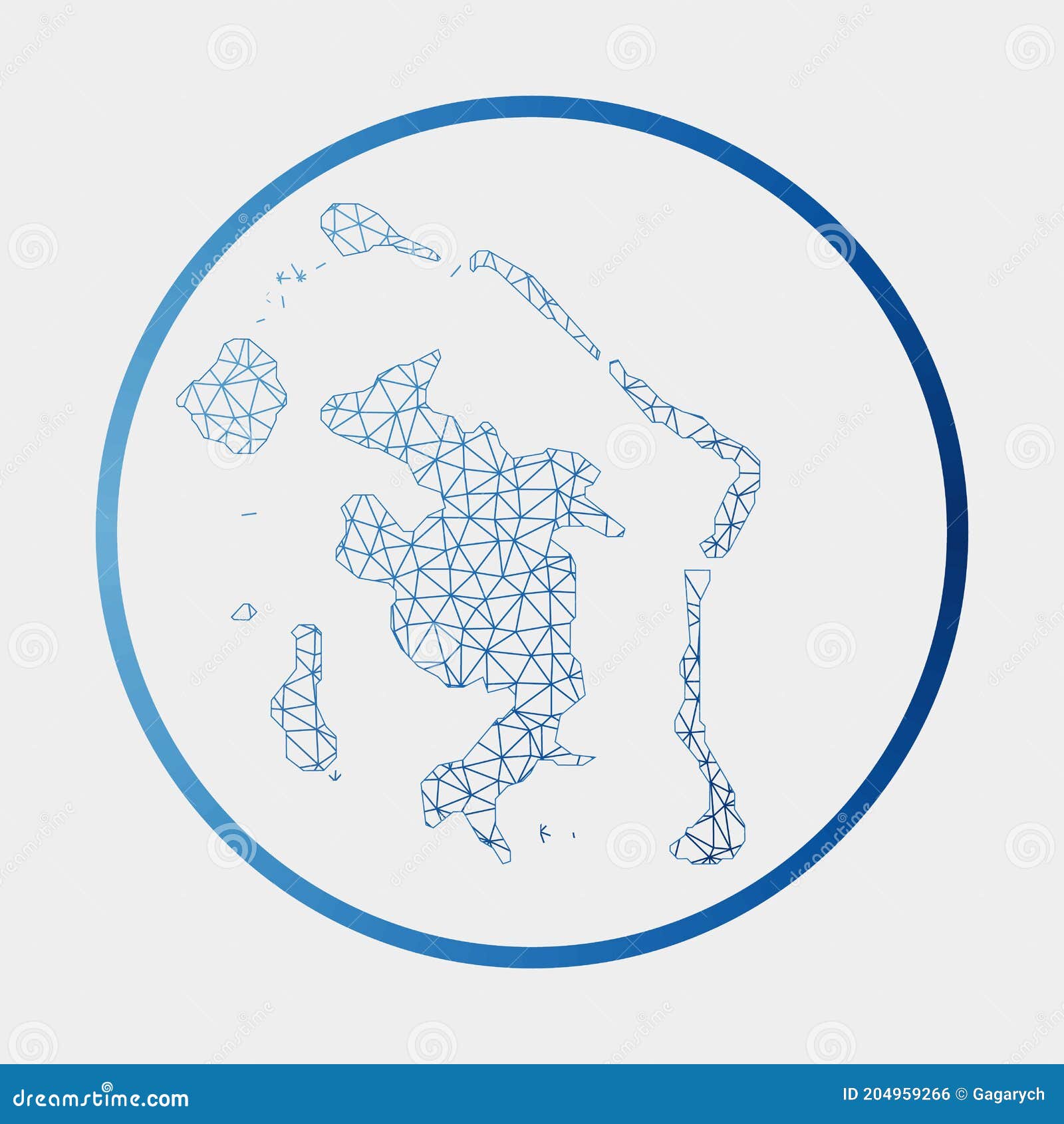 Bora Bora Icon. Cartoon Vector | CartoonDealer.com #210675415