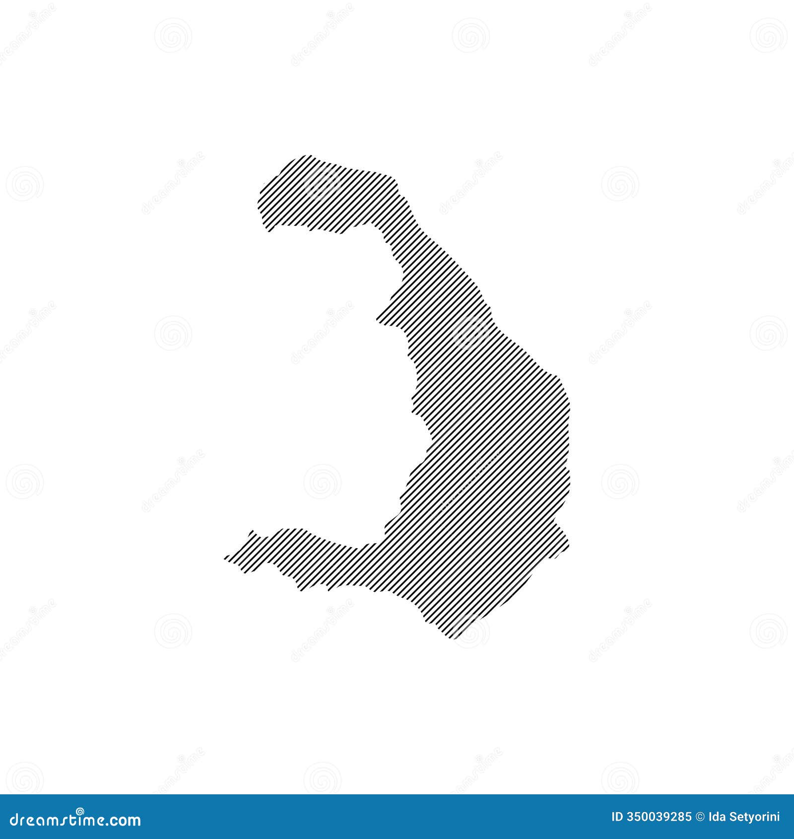 Bora Bora island map icon stock illustration. Illustration of bora ...