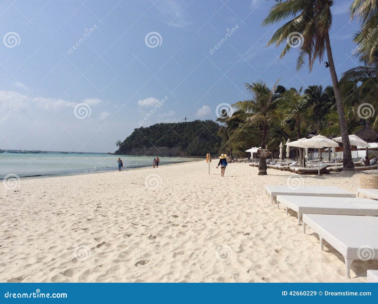 Boracay White Beach editorial stock image. Image of beach - 42660229