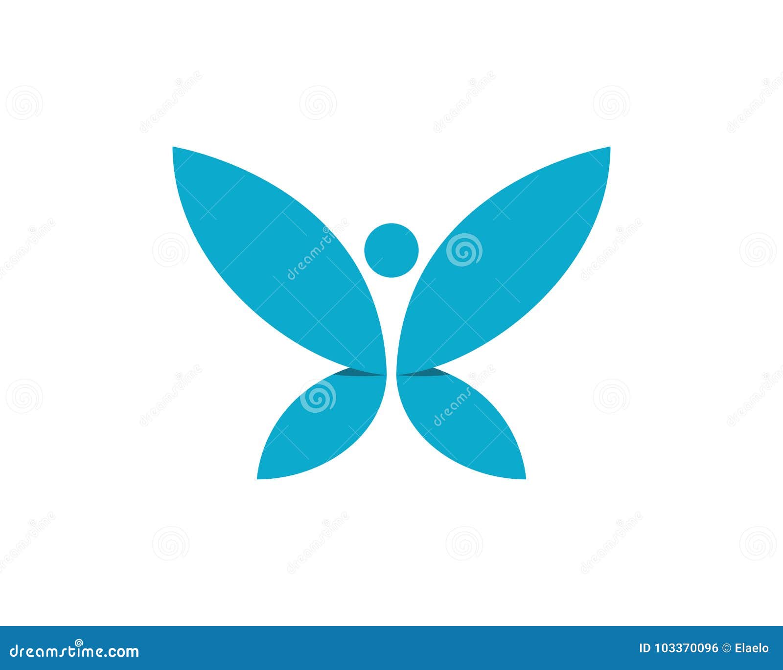 Borboleta Logo Template ilustração do vetor. Ilustração de jardim ...