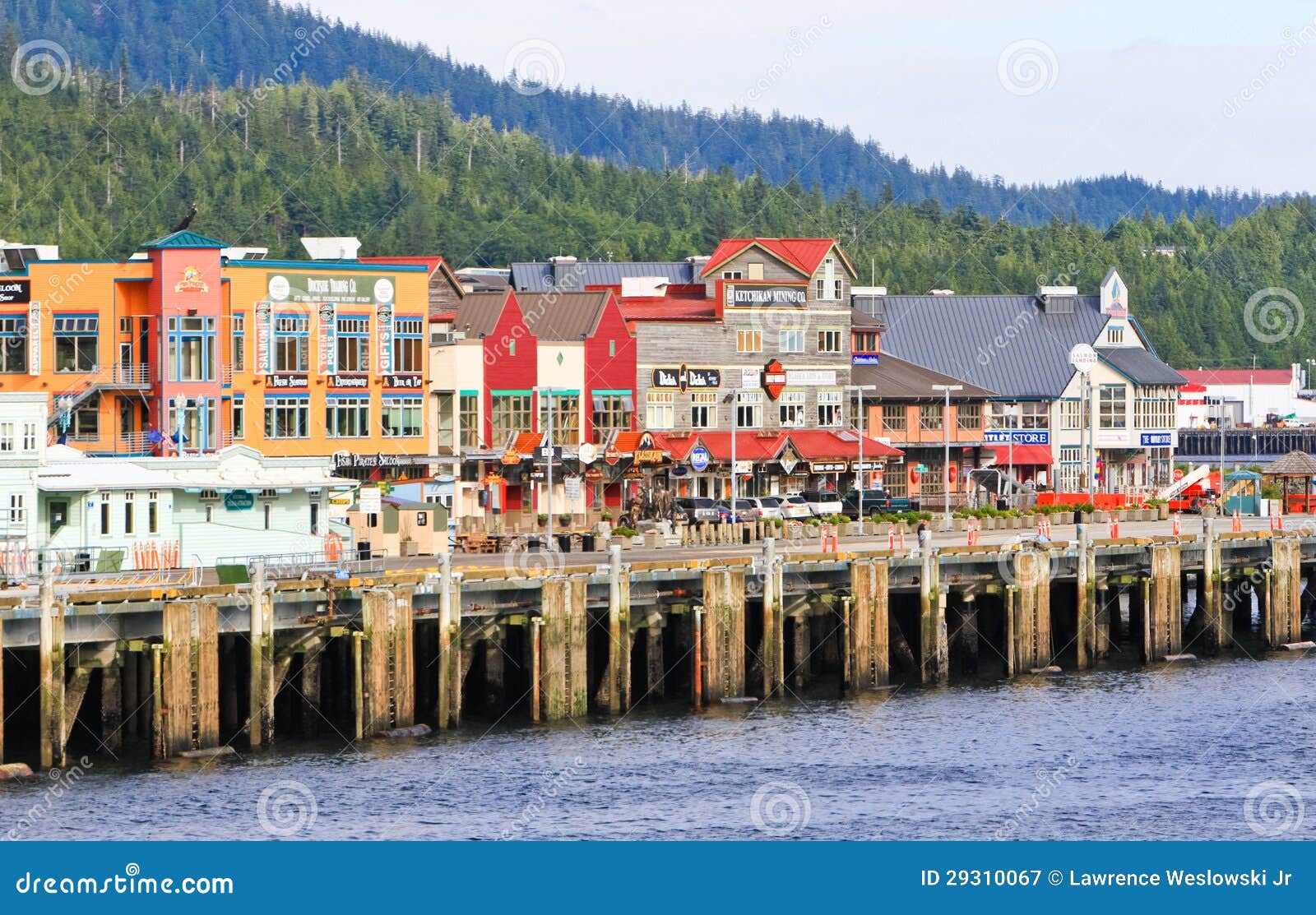 Bord De Mer De L'Alaska Ketchikan Photographie éditorial - Image du ...