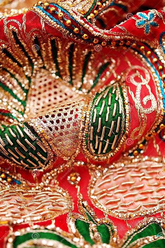 Bordado del cequi imagen de archivo. Imagen de auténtico - 22008585