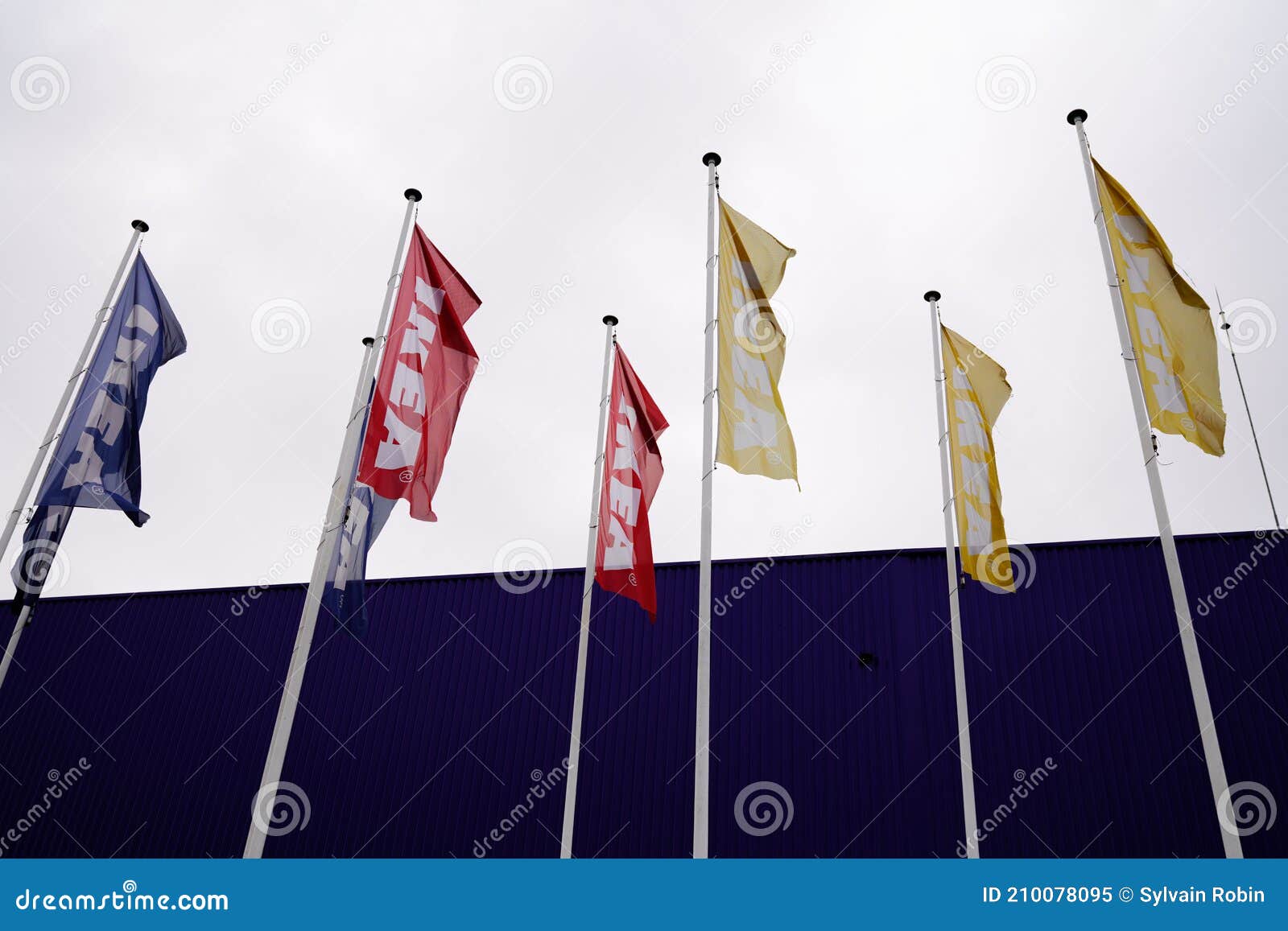 Ikea Sign Brand Shop and Text Logo on Flag Front of Store World Largest ... Ikea Sign Brand Shop and Text Logo on Flag Front of Store World Largest ...