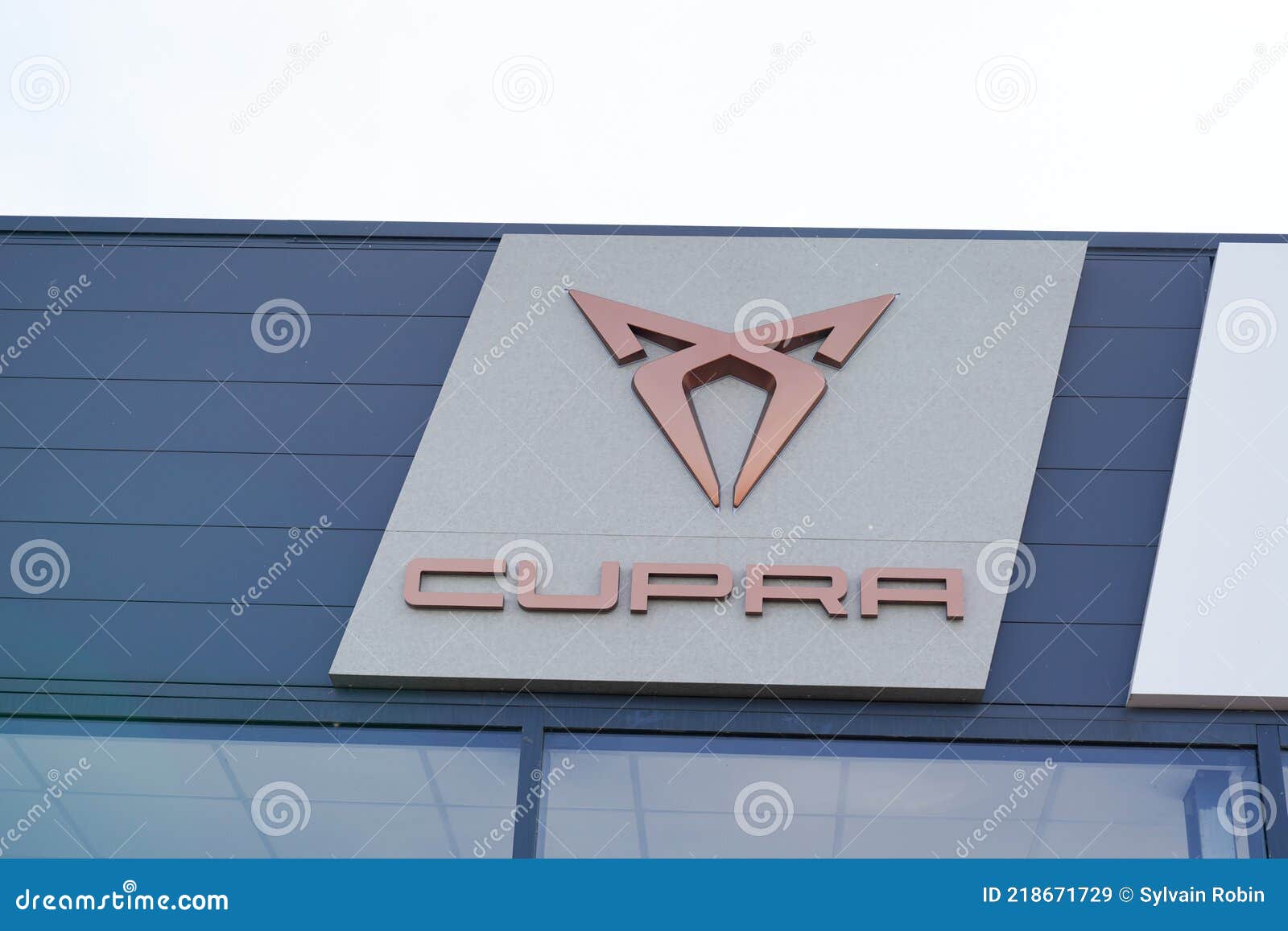 Seat Cupra Sport Car Brand Logo And Text Sign Of Spanish Sporty Car