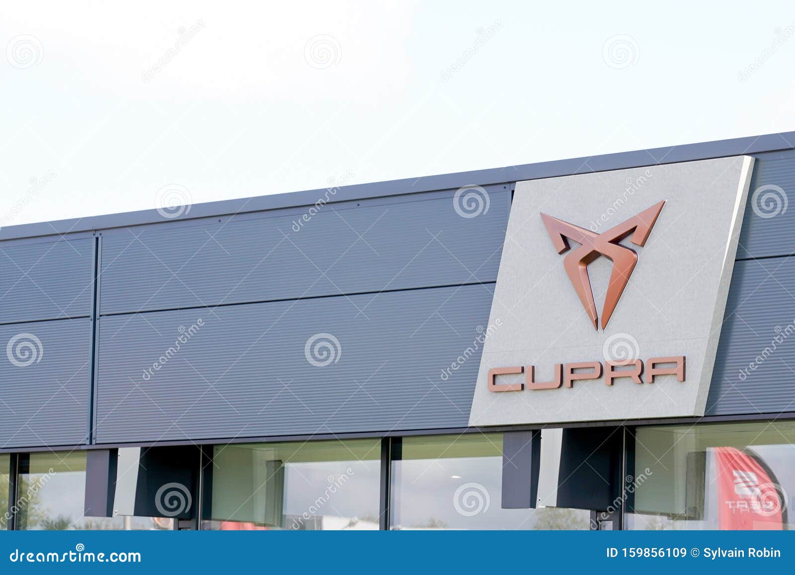 Bordeaux Aquitaine France 09 30 2019 Sign Store Cupra Sports