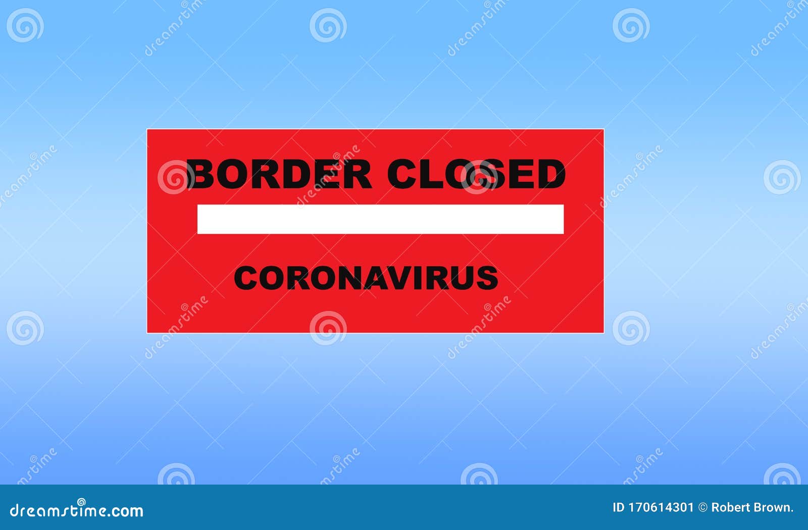 Border Closed Coronavirus ,Panel ,countrys and Borders Closing Stock ...