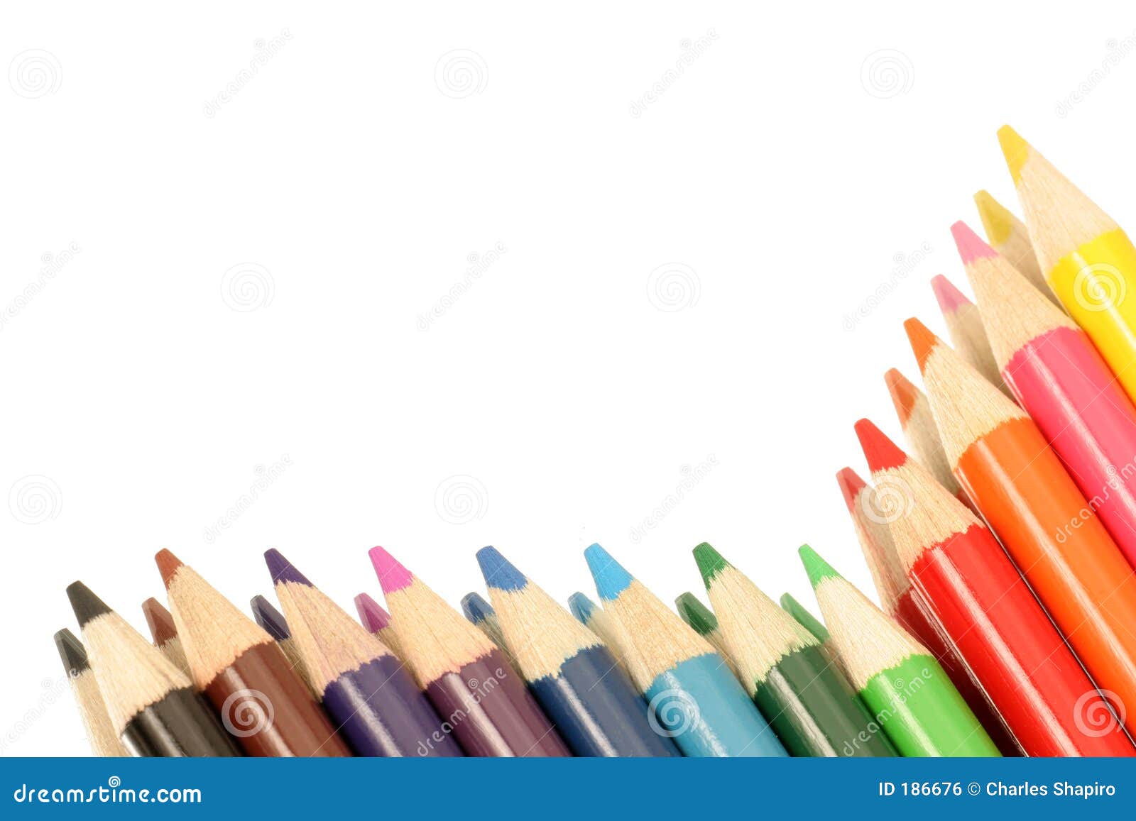 Border of color stock photo. Image of crafts, white, office - 186676