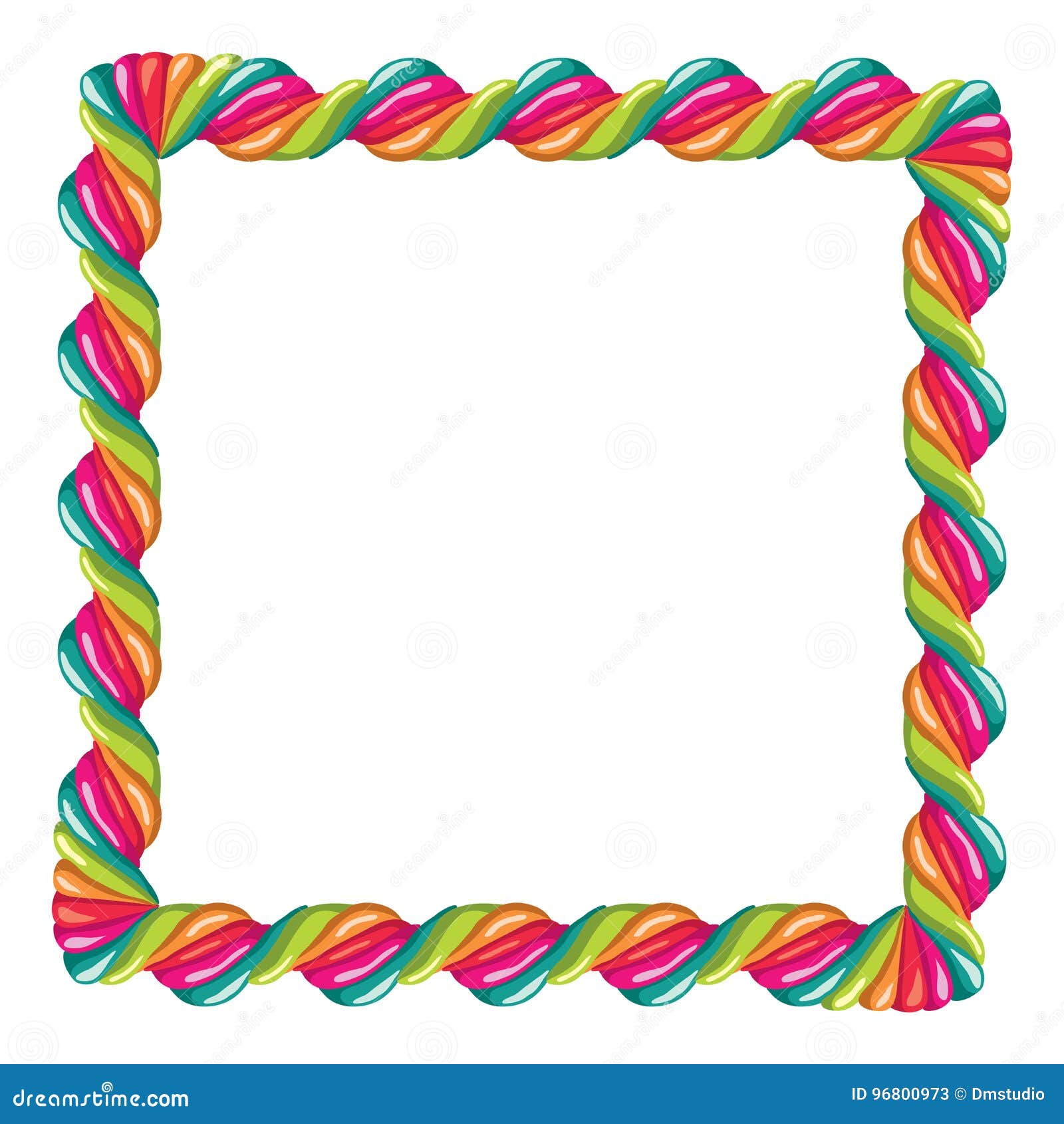 Lollipop Border Clip Art