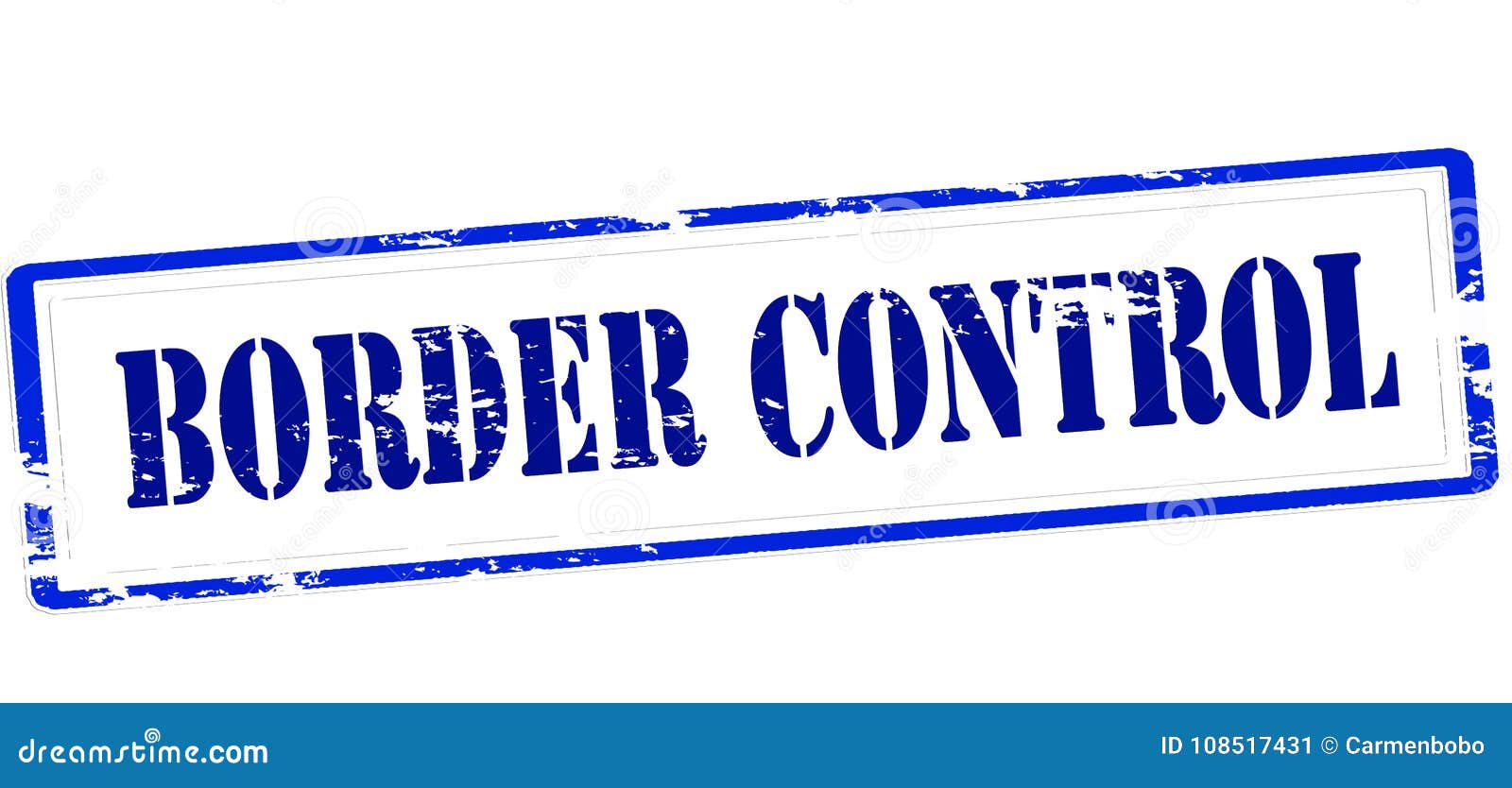 Border control stock illustration. Illustration of examination - 108517431