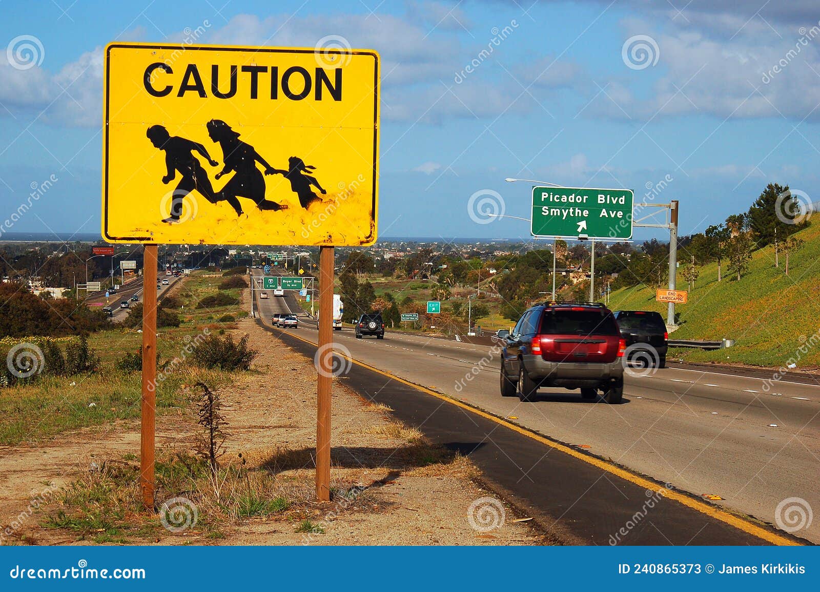 Family Signs Showing Border Crossings