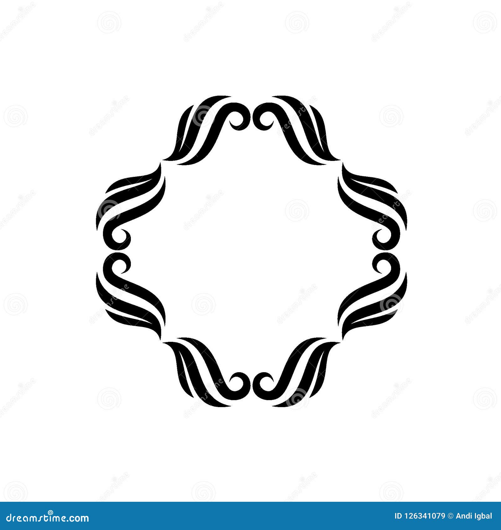 Border Decoration and Royal Frame Vector Design Template Stock Vector ...