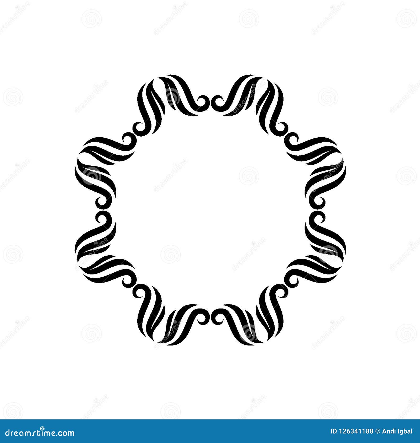 Border Decoration and Royal Frame Vector Design Template Stock Vector ...